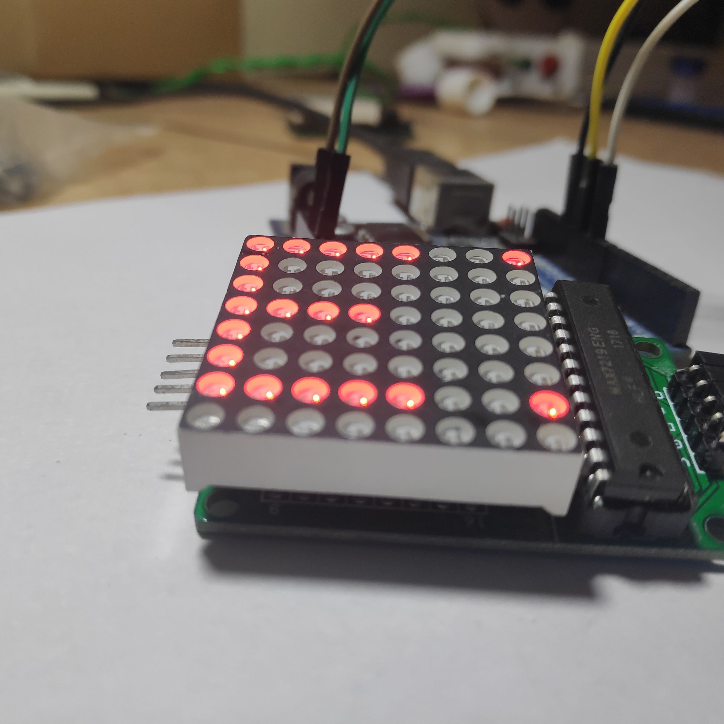 8*8 LED Madrix Using Arduino : 5 Steps - Instructables