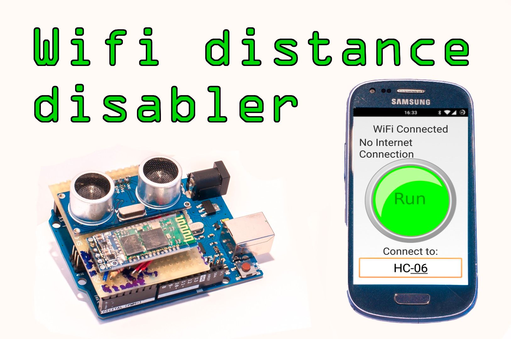 Android Wi-fi Disabler With Arduino Distance Sensor : 4 Steps ...