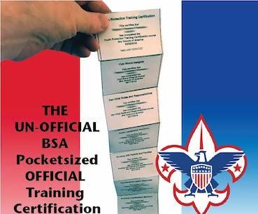 The Un-Official BSA Pocketsized Official Training Certification ...