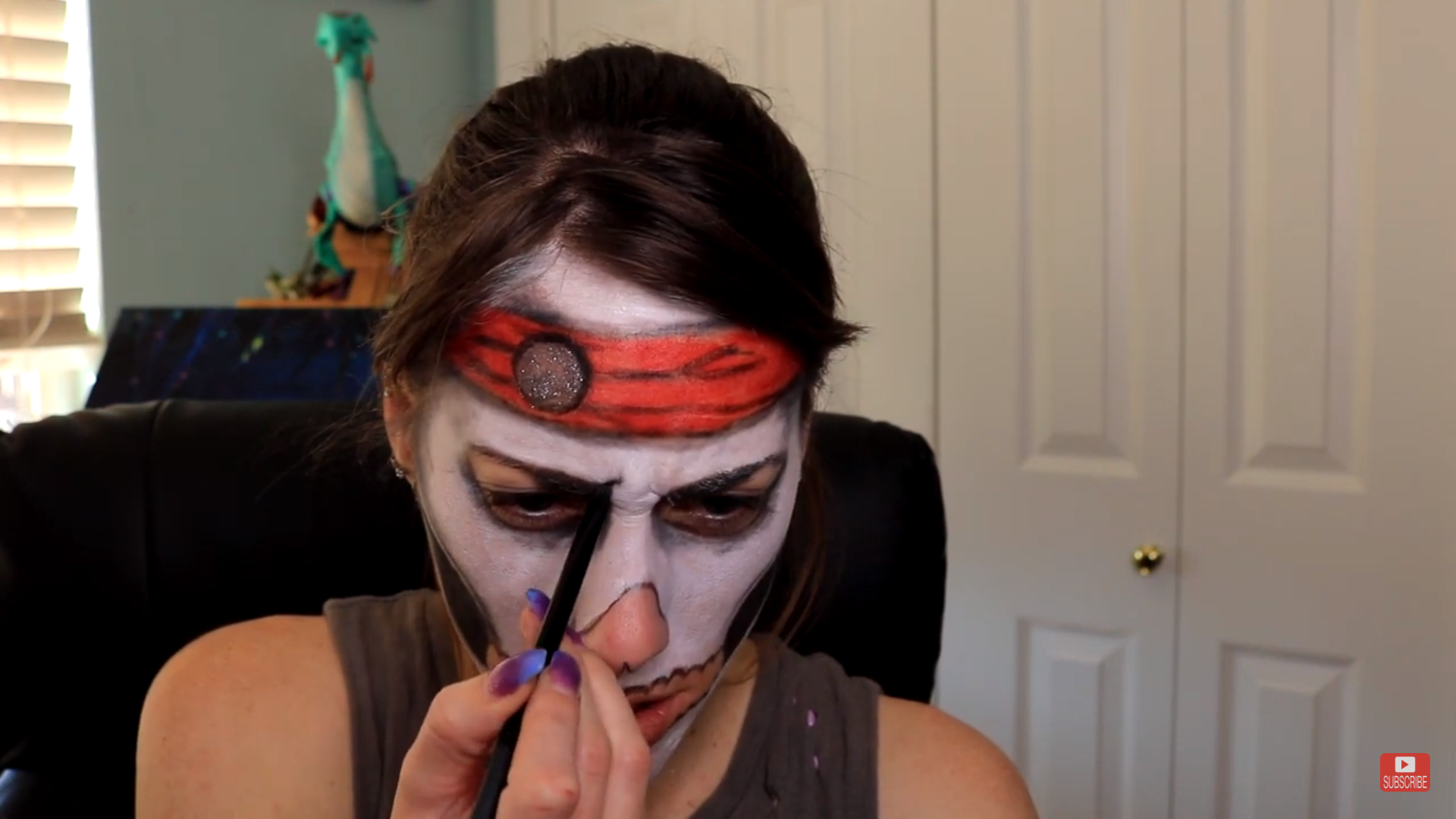 DOLLAR TREE PIRATE SKULL MAKEUP : 11 Steps (with Pictures) - Instructables