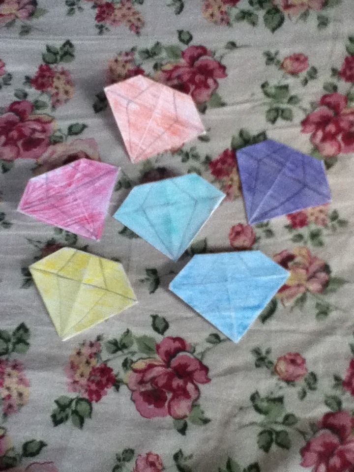 Diamond Shape Bookmark : 5 Steps - Instructables