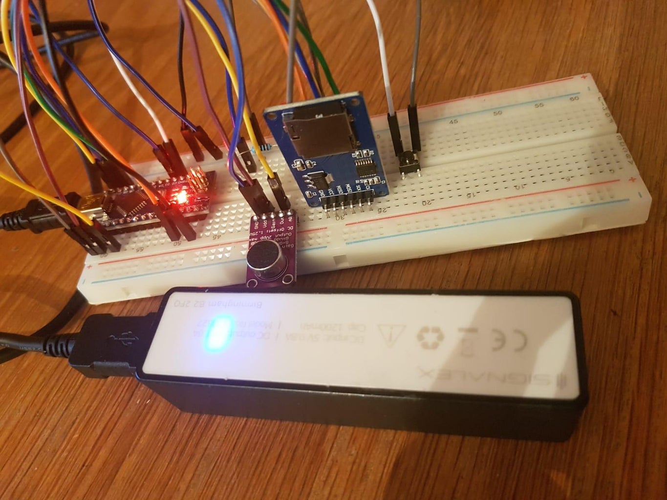 Arduino Nano Voice Recorder With The Max9814 Microphone 3 Steps