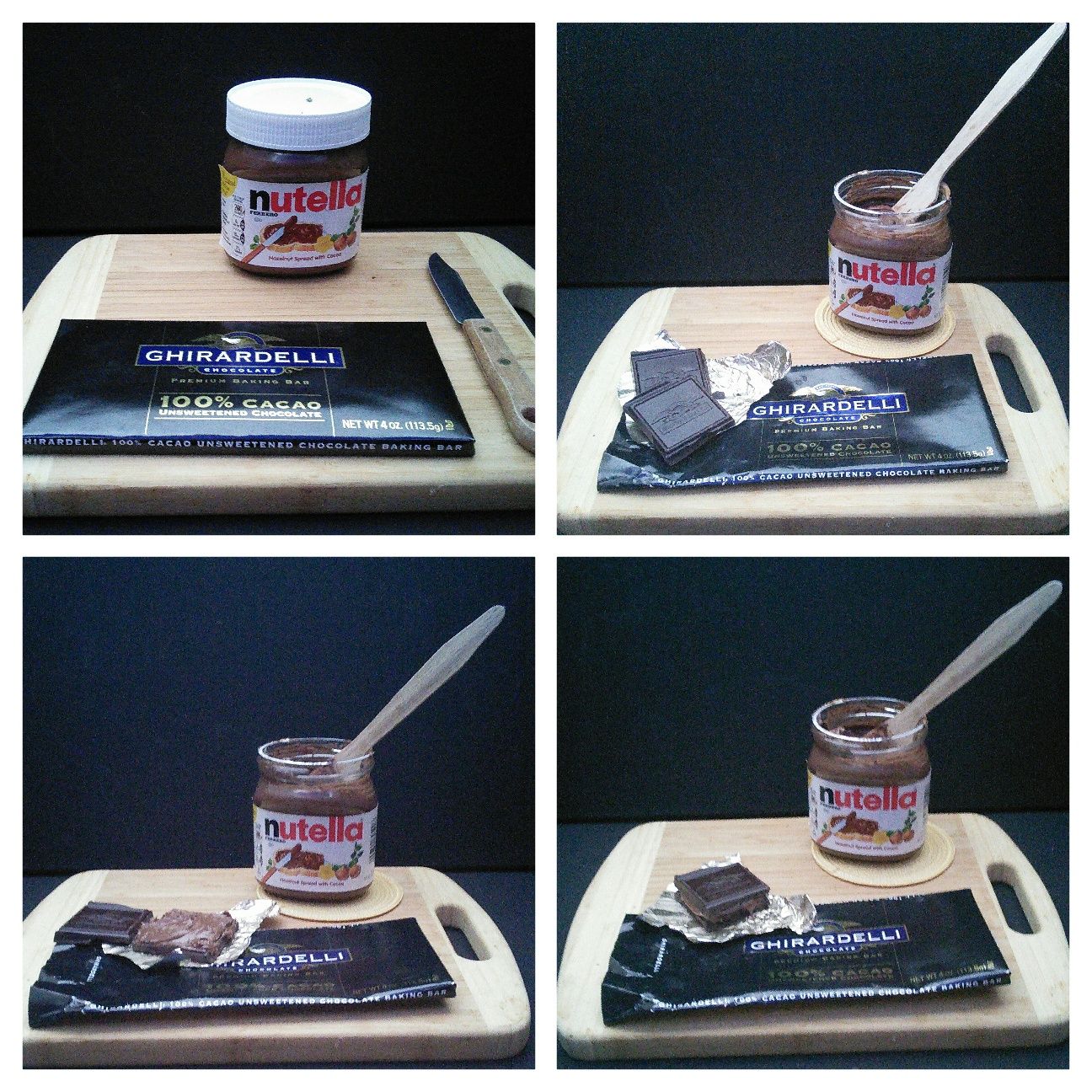 Nutella Noir Chocolate Squares : 4 Steps (with Pictures) - Instructables