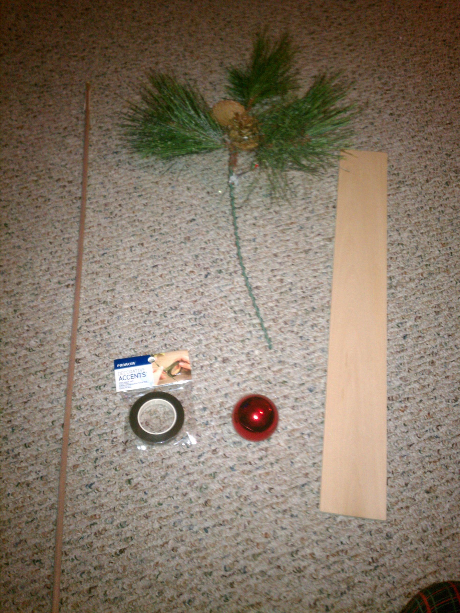 Charlie Brown's Christmas Tree : 4 Steps (with Pictures) - Instructables