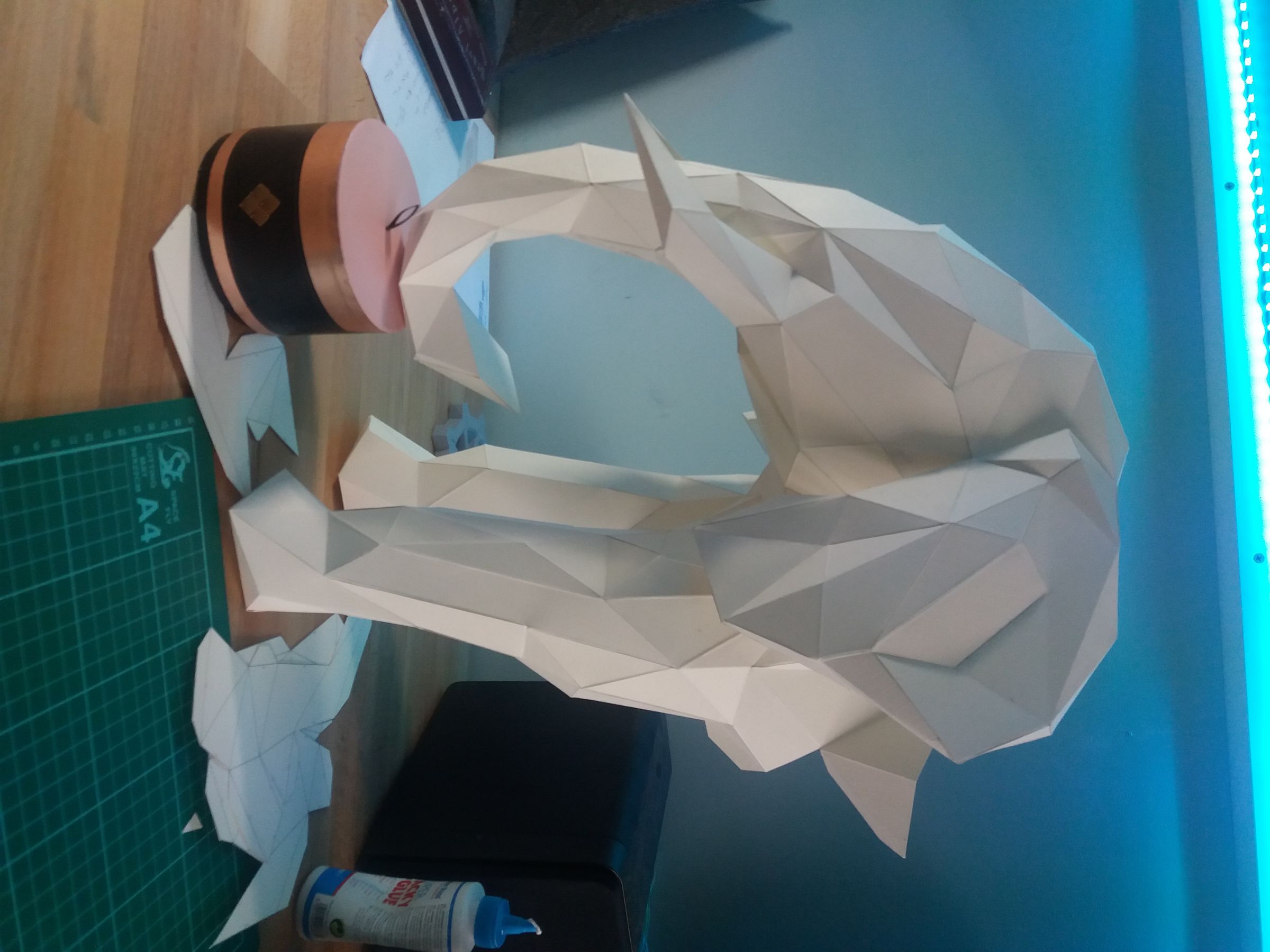 Low-Poly Paper Sculptures : 3 Steps (with Pictures) - Instructables