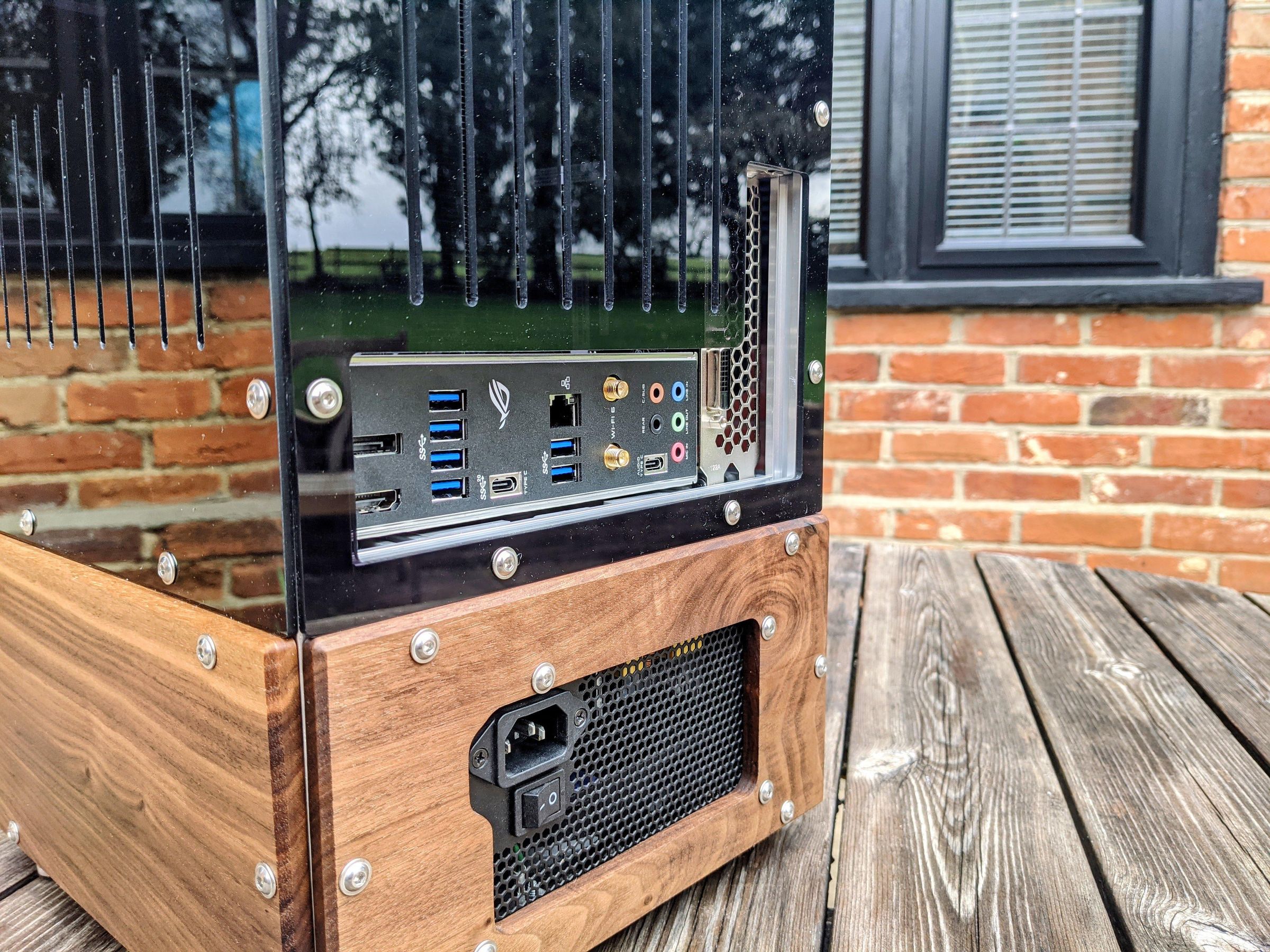 Walnut and Acrylic PC Build : 11 Steps (with Pictures) - Instructables