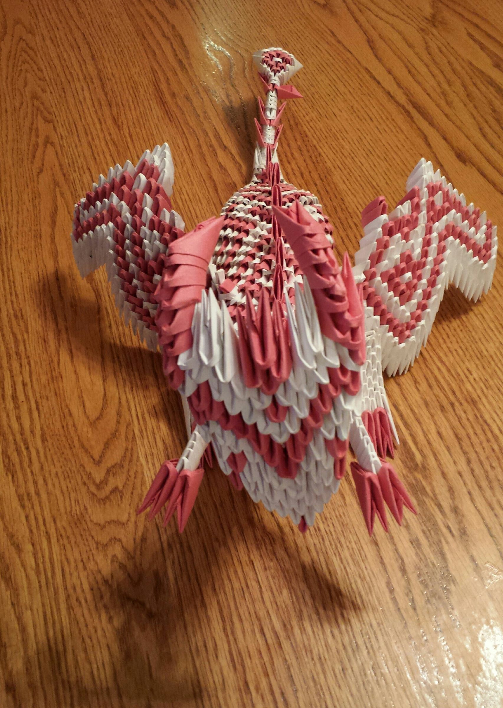 3D Origami Ultimate Dragon : 11 Steps (with Pictures) - Instructables