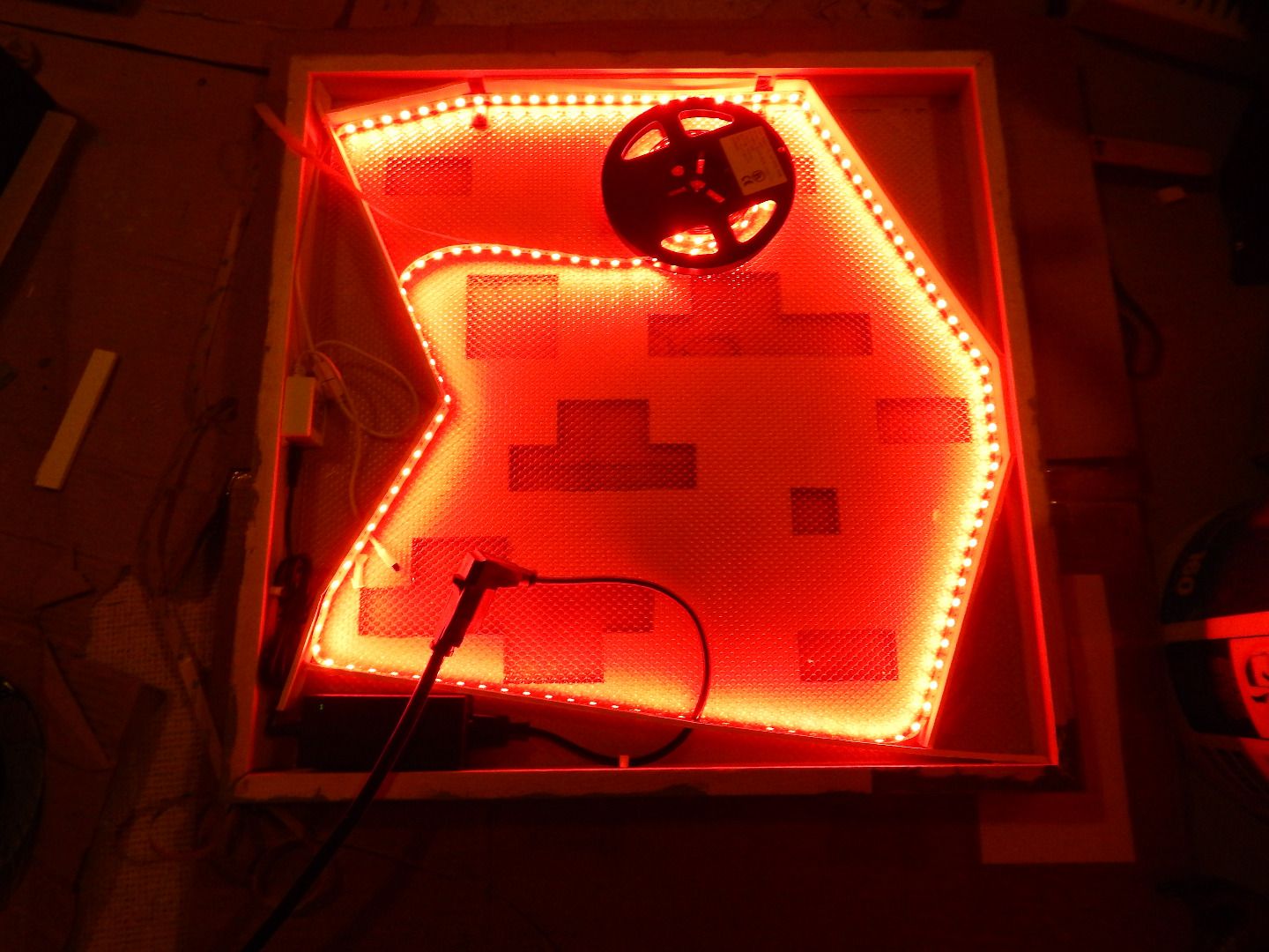 2'x2' Glowing Minecraft Ore Night Light : 6 Steps (with Pictures ...