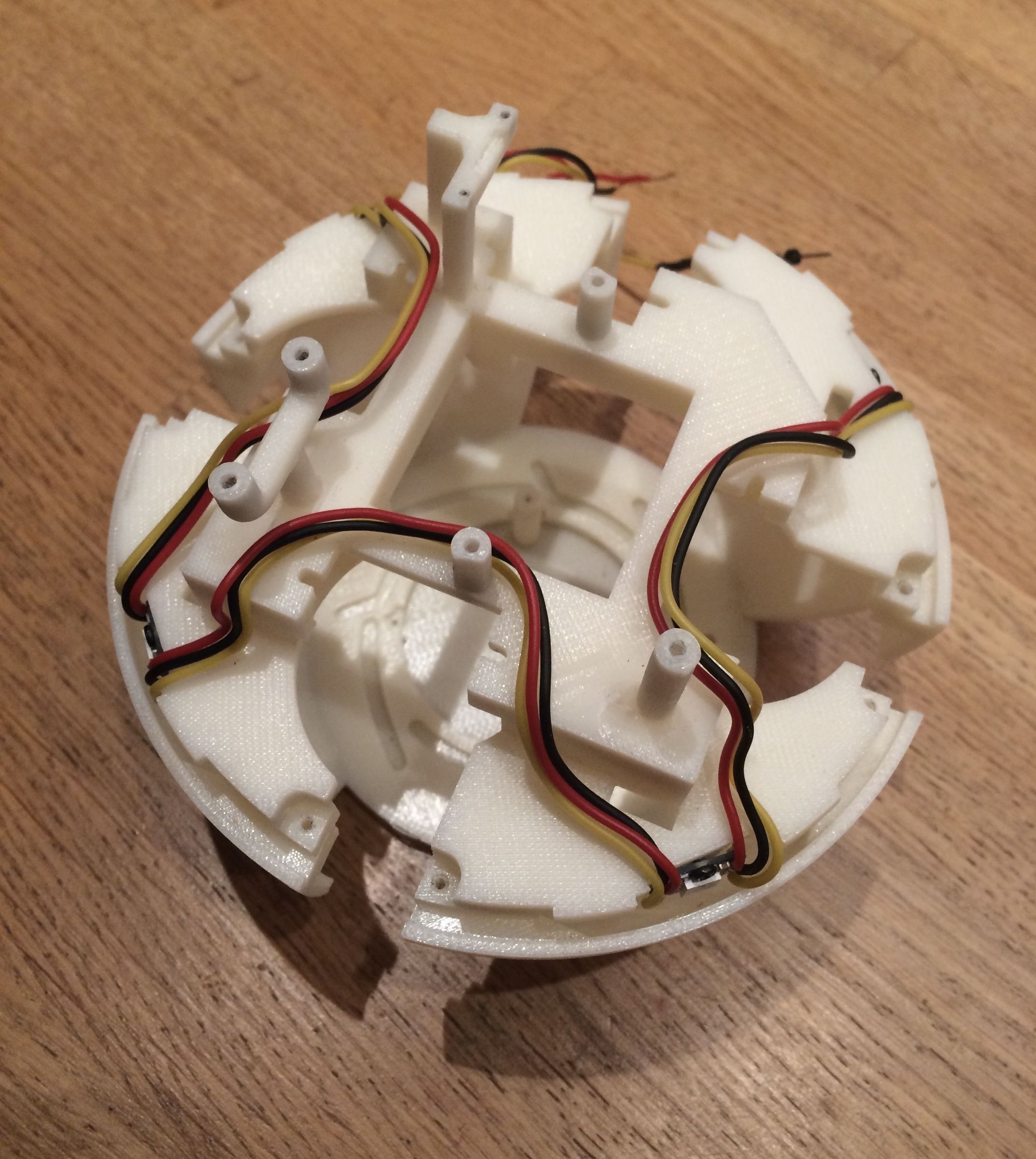 Spherical Quadruped Arduino Robot : 10 Steps (with Pictures ...