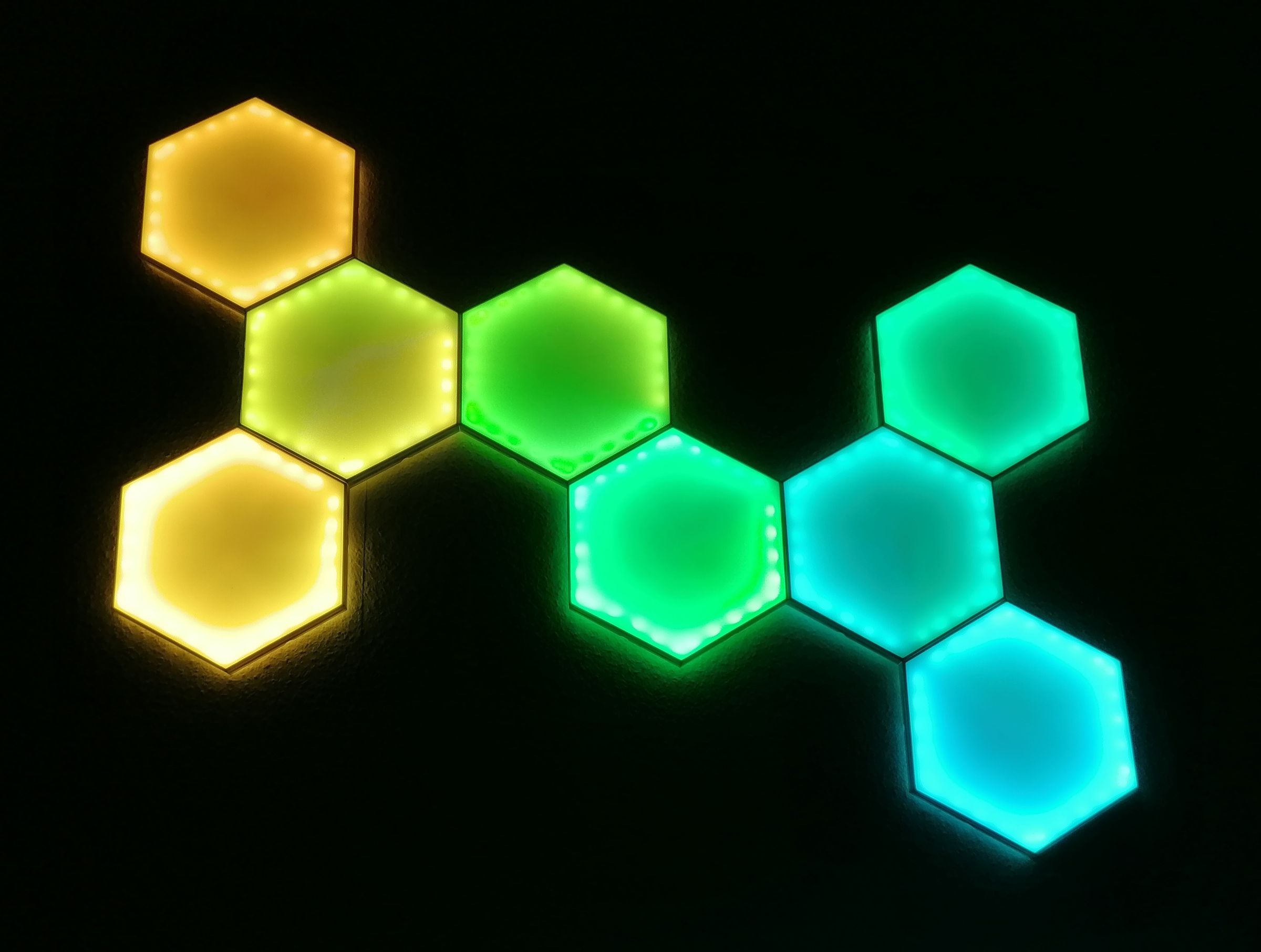 DIY Hexagonal Nanoleaf LED Light : 5 Steps (with Pictures) - Instructables