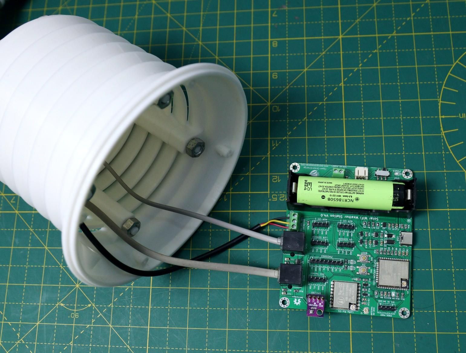 Solar Powered WiFi Weather Station V4.0 : 31 Steps (with Pictures ...