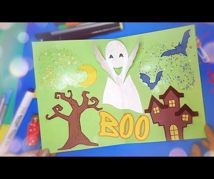🎃 DIY Halloween Pop Up Card, Spooky Card, Paper Halloween Crafts : 4 ...