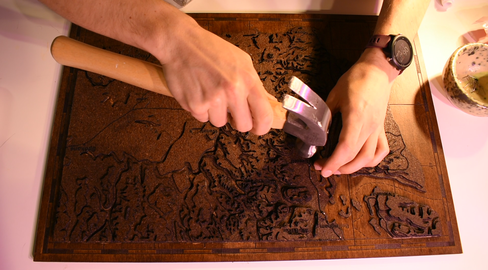 Topographical Push Pin Map : 13 Steps (with Pictures) - Instructables