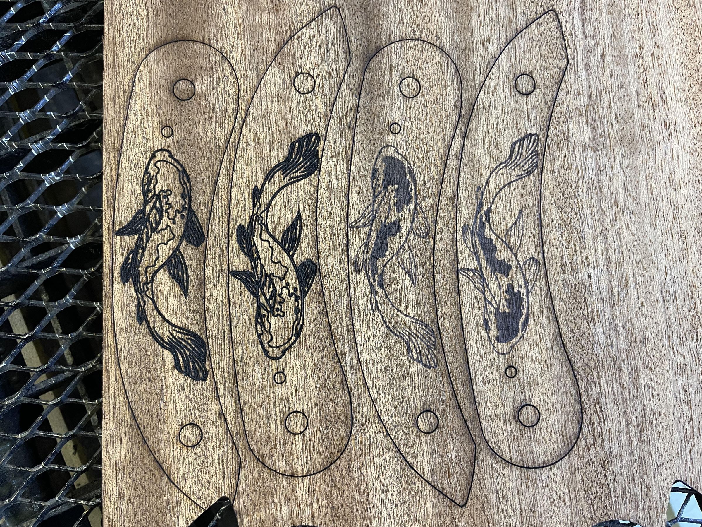 Pocket Knife Handle (using Laser Cutter) and the Svörd Peasant Knife ...