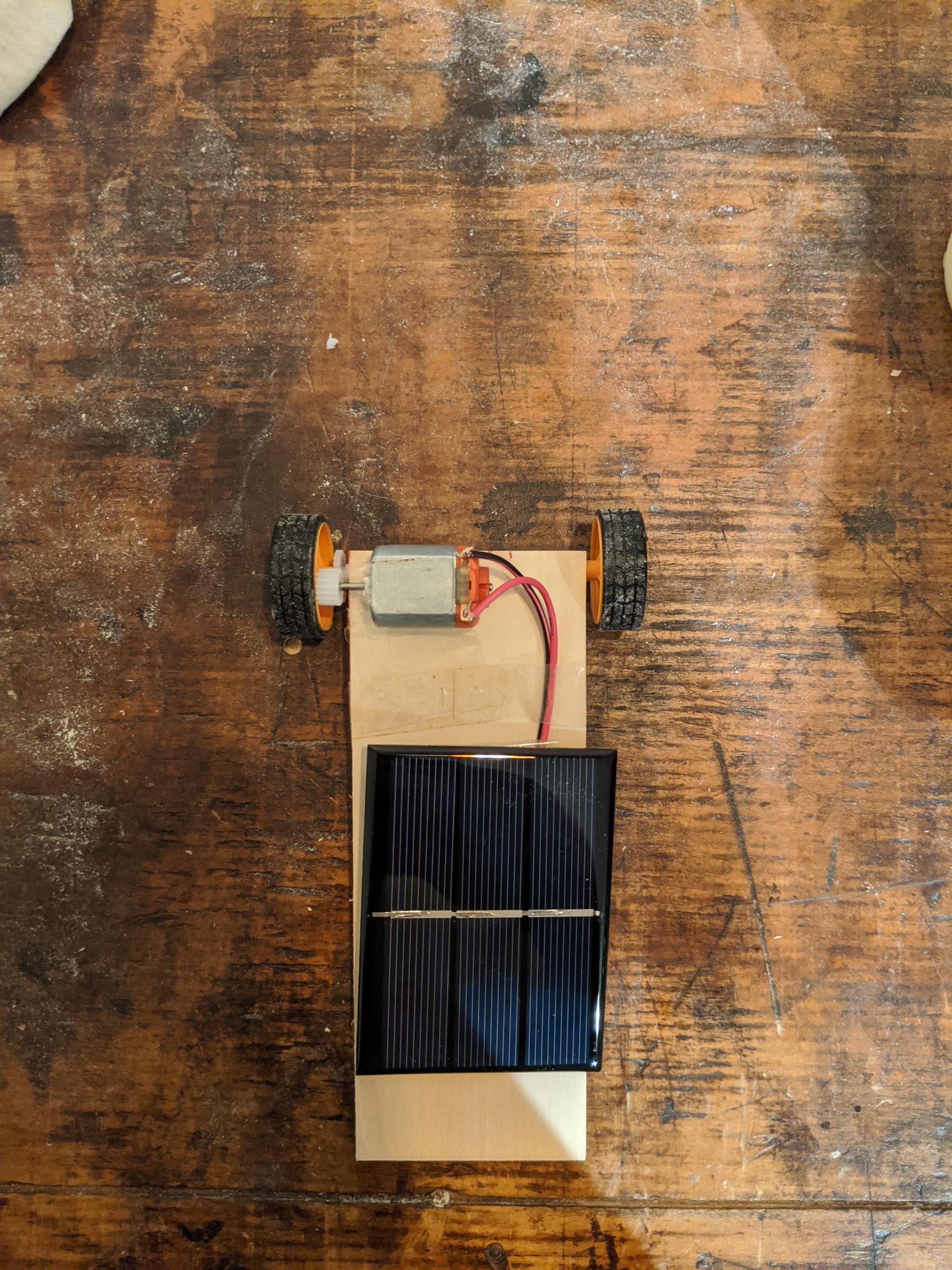 DIY Solar Powered Mini Vehicle : 6 Steps - Instructables