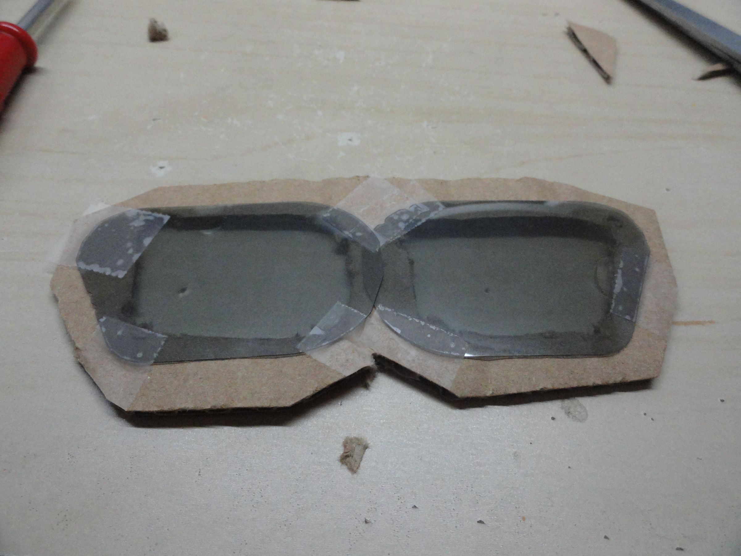 3-D Cardboard Glasses Frames : 3 Steps - Instructables