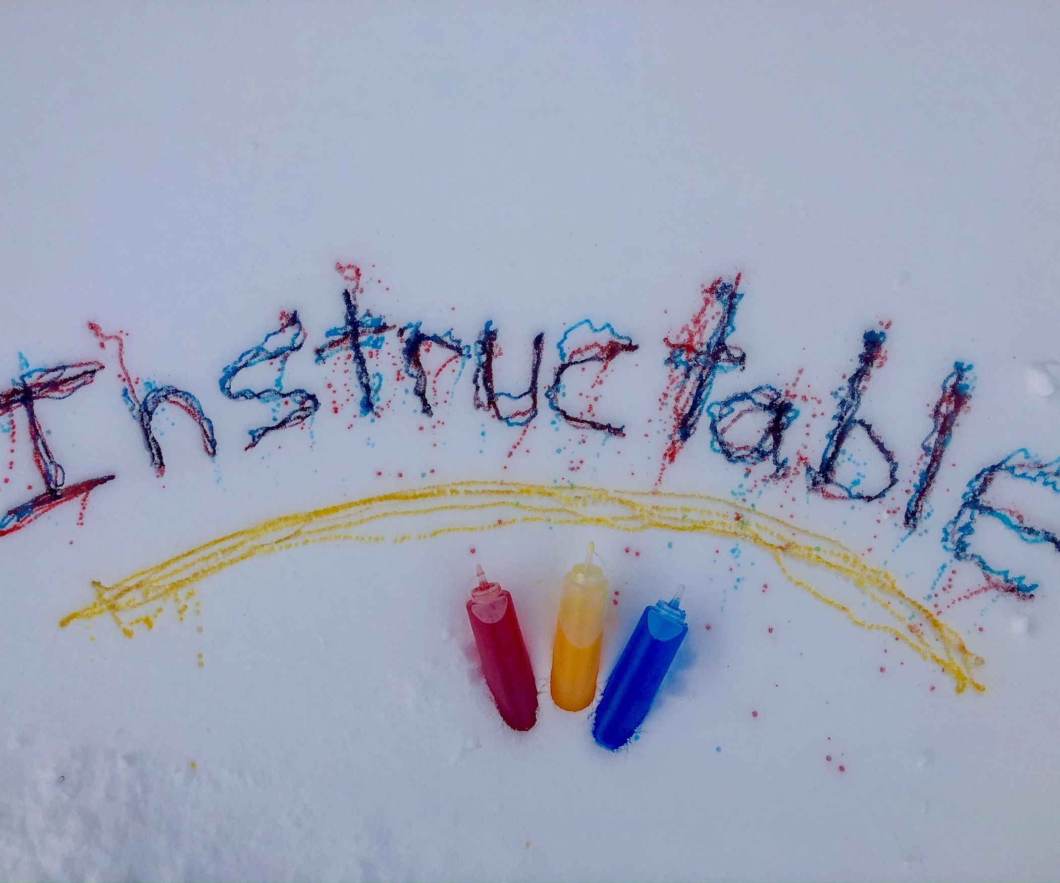 Easy Snow Paint : 3 Steps (with Pictures) - Instructables