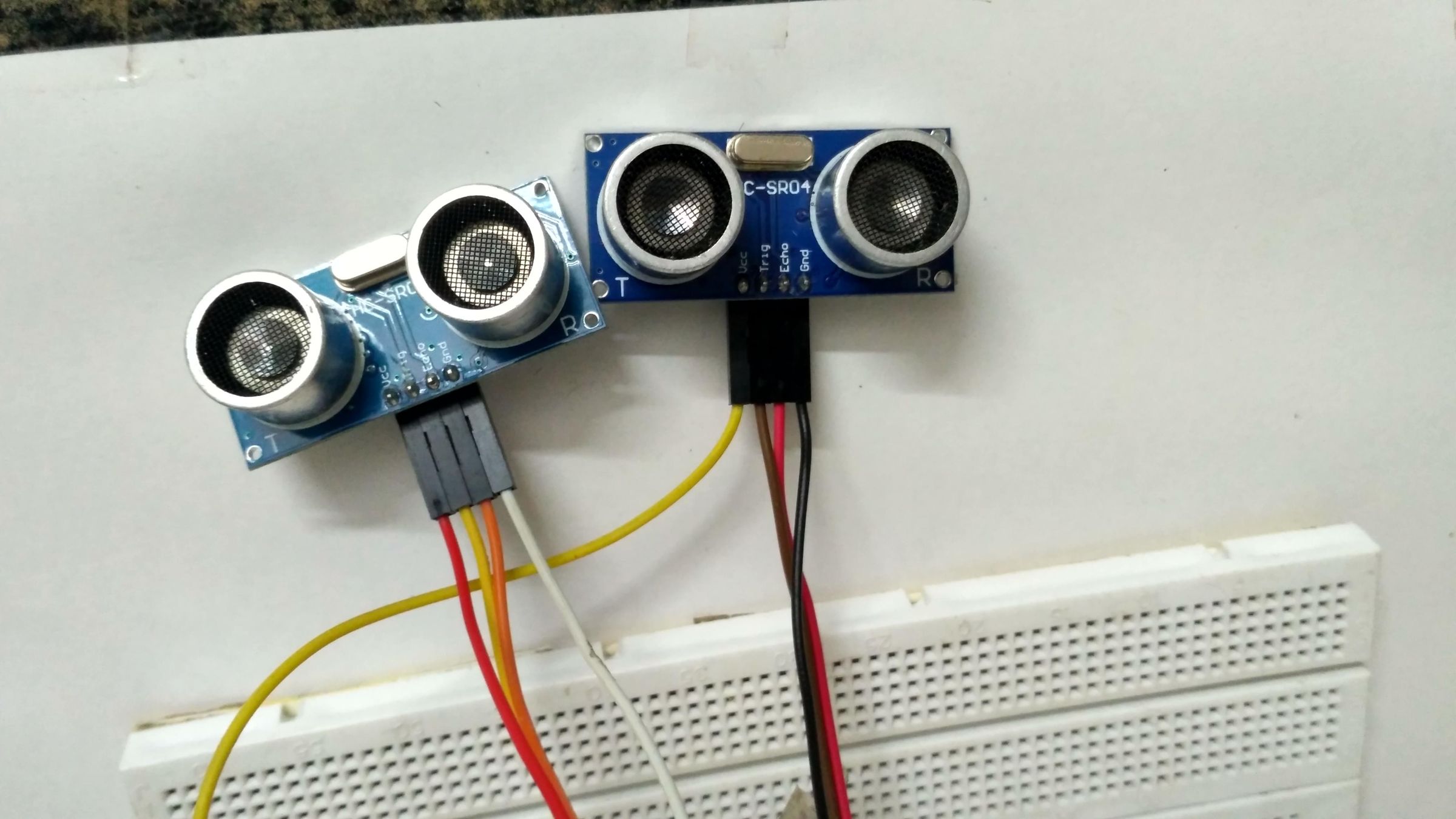 Making Touchpad With Ultrasonic Sensors | Arduino Interfaced With 2 ...