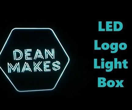 LED Back Lit Sign : 14 Steps - Instructables