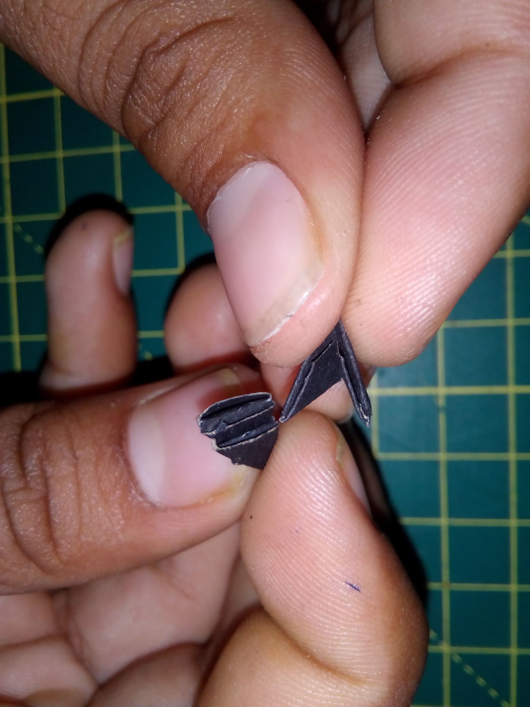 Origami Key Chain : 9 Steps (with Pictures) - Instructables