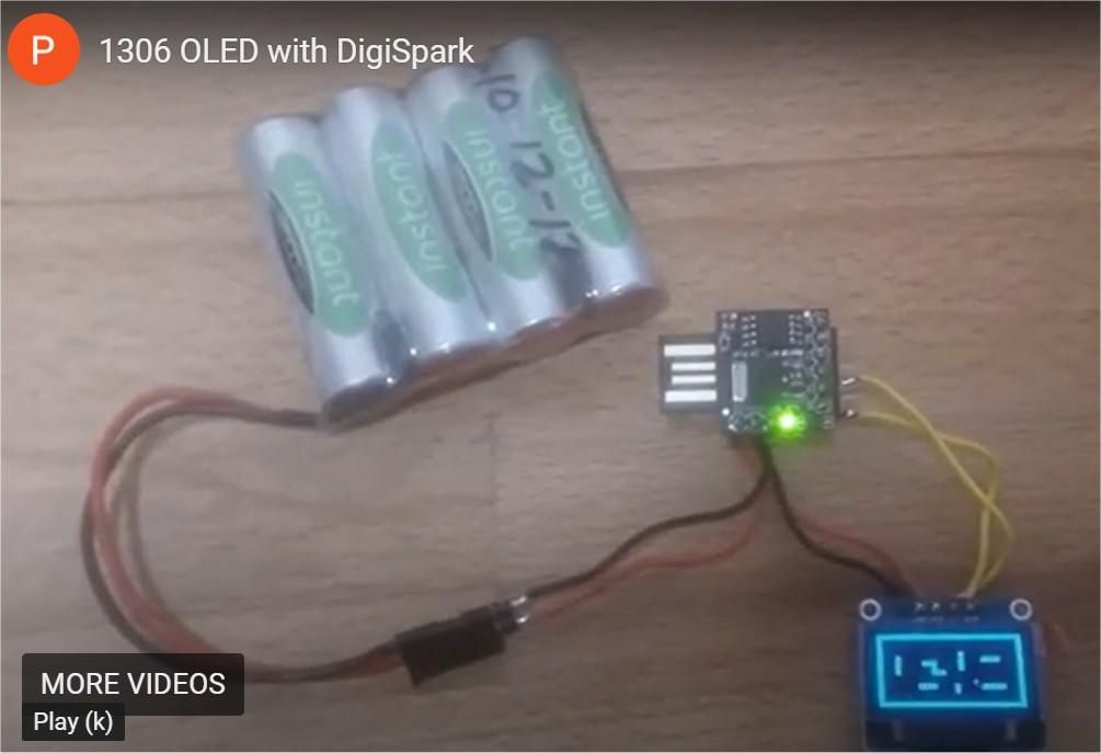 ATTiny85 Connects to I2C OLED Display - Great Things Can Be Small : 3 ...