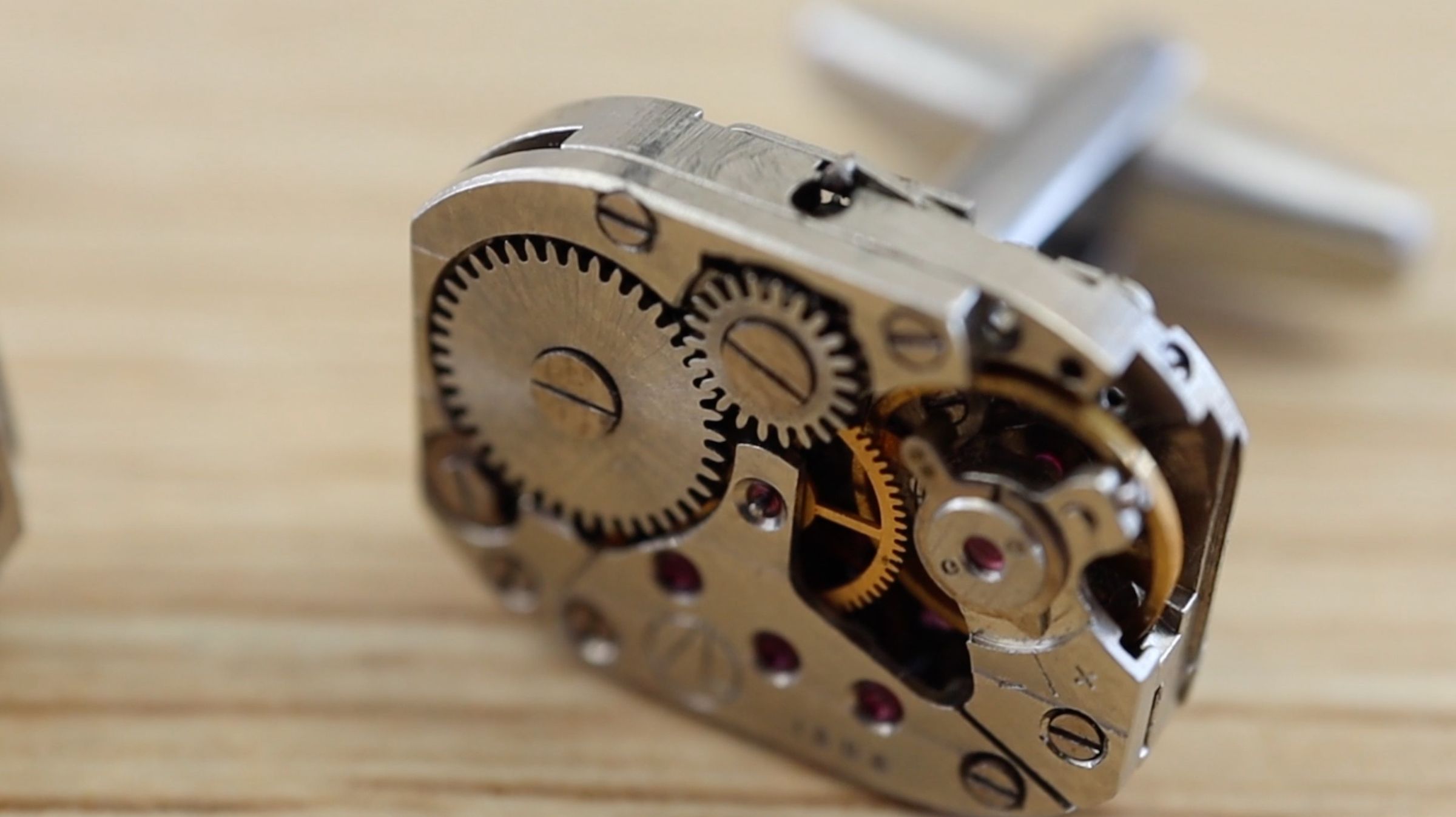 Make Your Own Watch Movement Cufflinks : 4 Steps (with Pictures ...