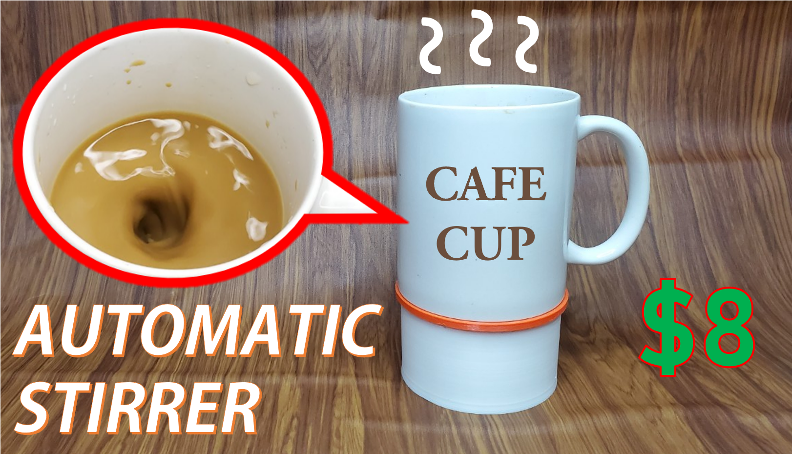 How to Make an Automatic Cafe Stirrer for 8$ With Arduino Nano and ...