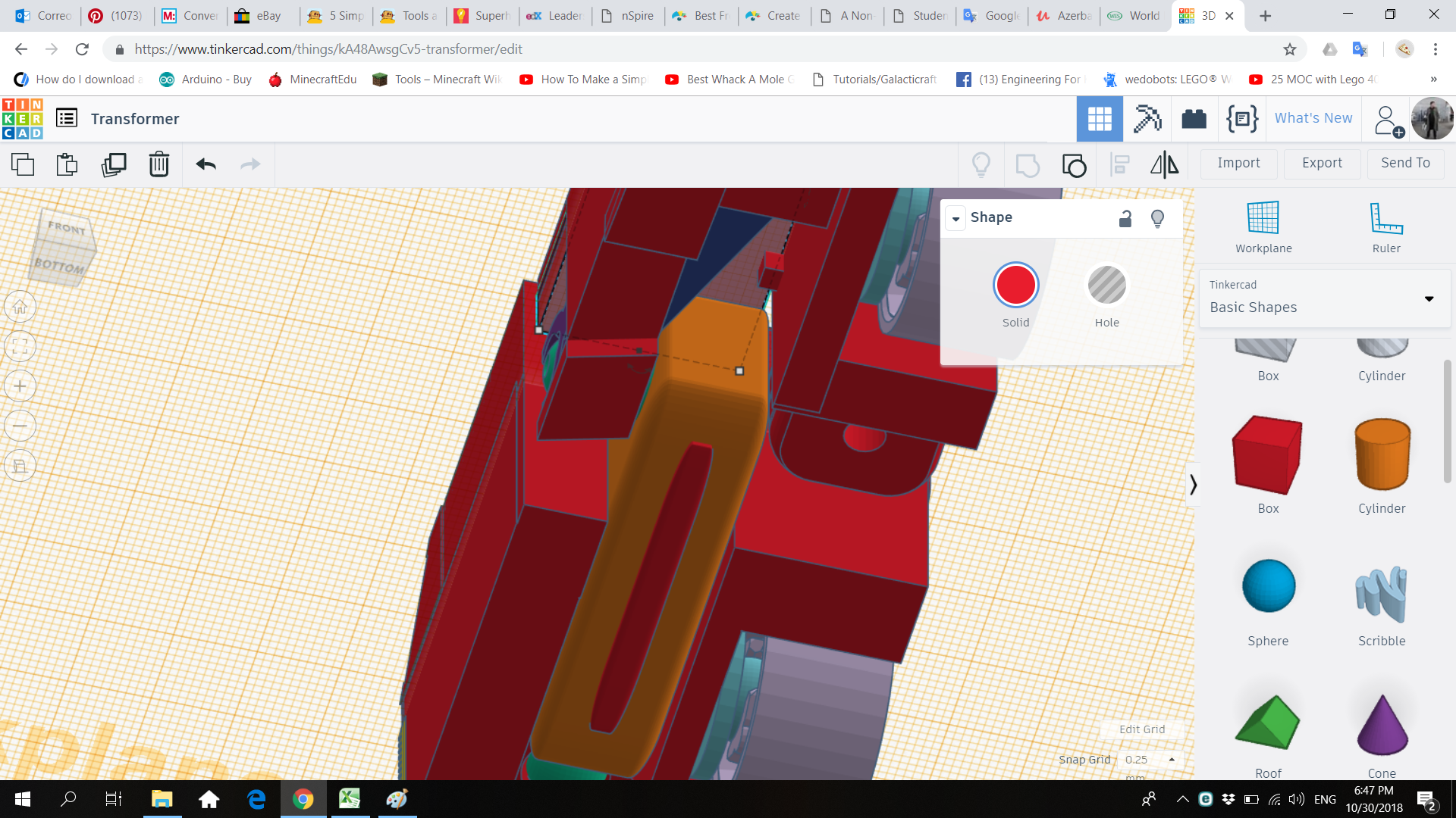 Creating a Transformer With Tinkercad : 15 Steps (with Pictures) - Instructables