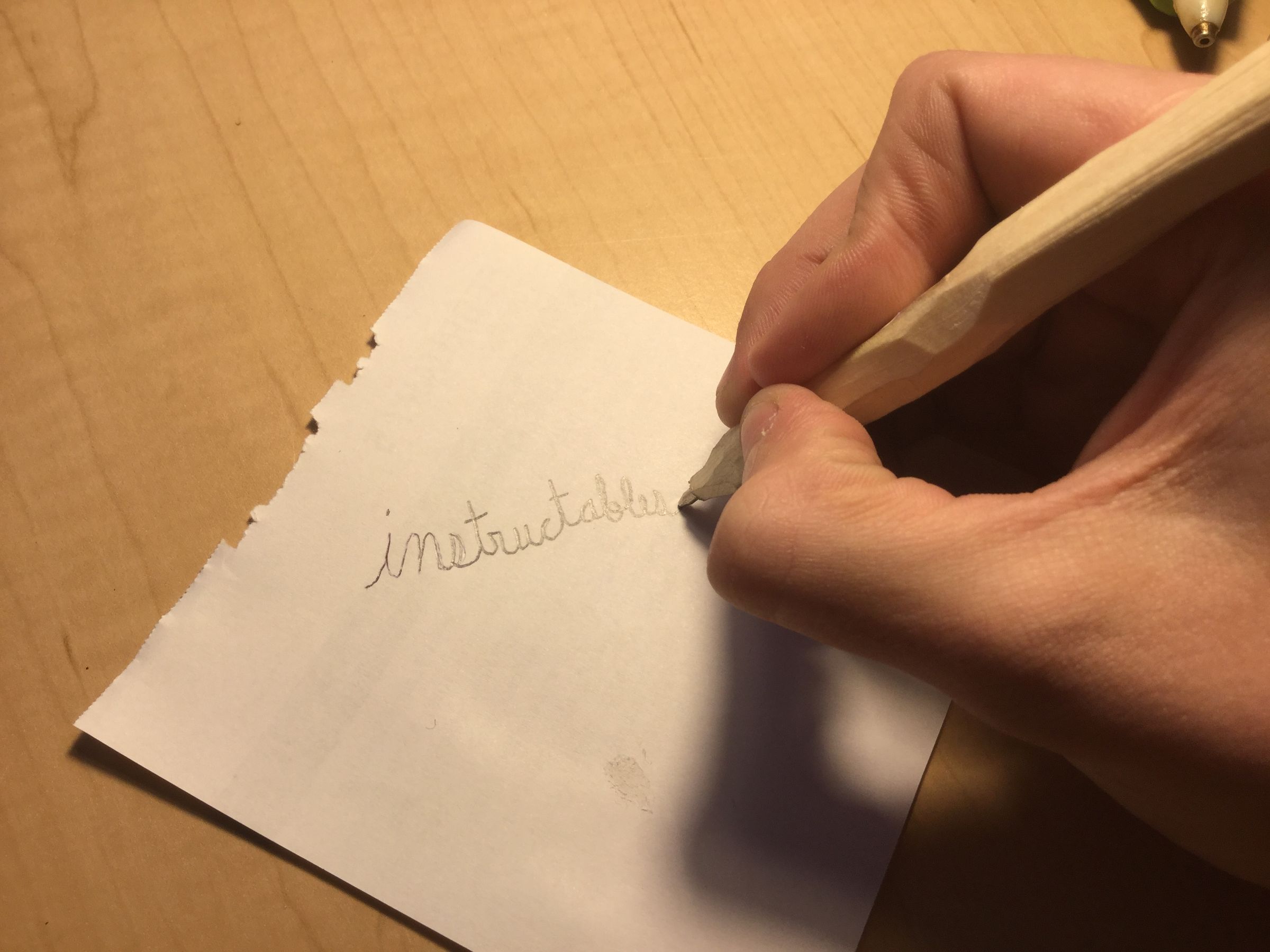 Wooden Ink Pen Made by Whittling : 6 Steps - Instructables