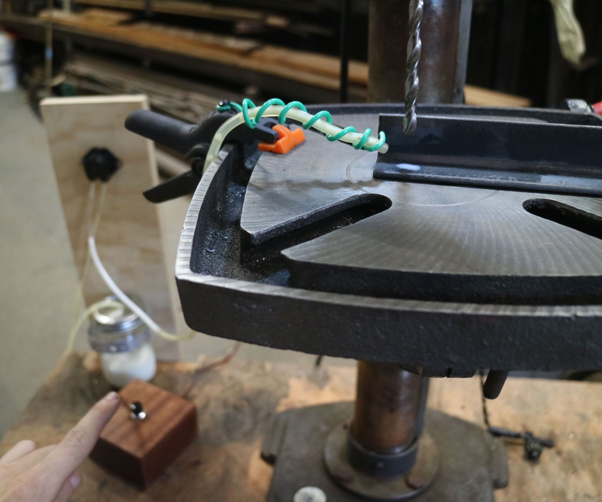 Pier 9: Cutting Fluid Button : 7 Steps (with Pictures) - Instructables