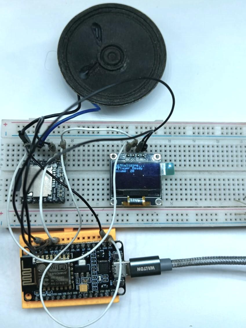 Music Player With Esp8266 and DFplayermini Via Serial Monitor . : 5 Steps - Instructables