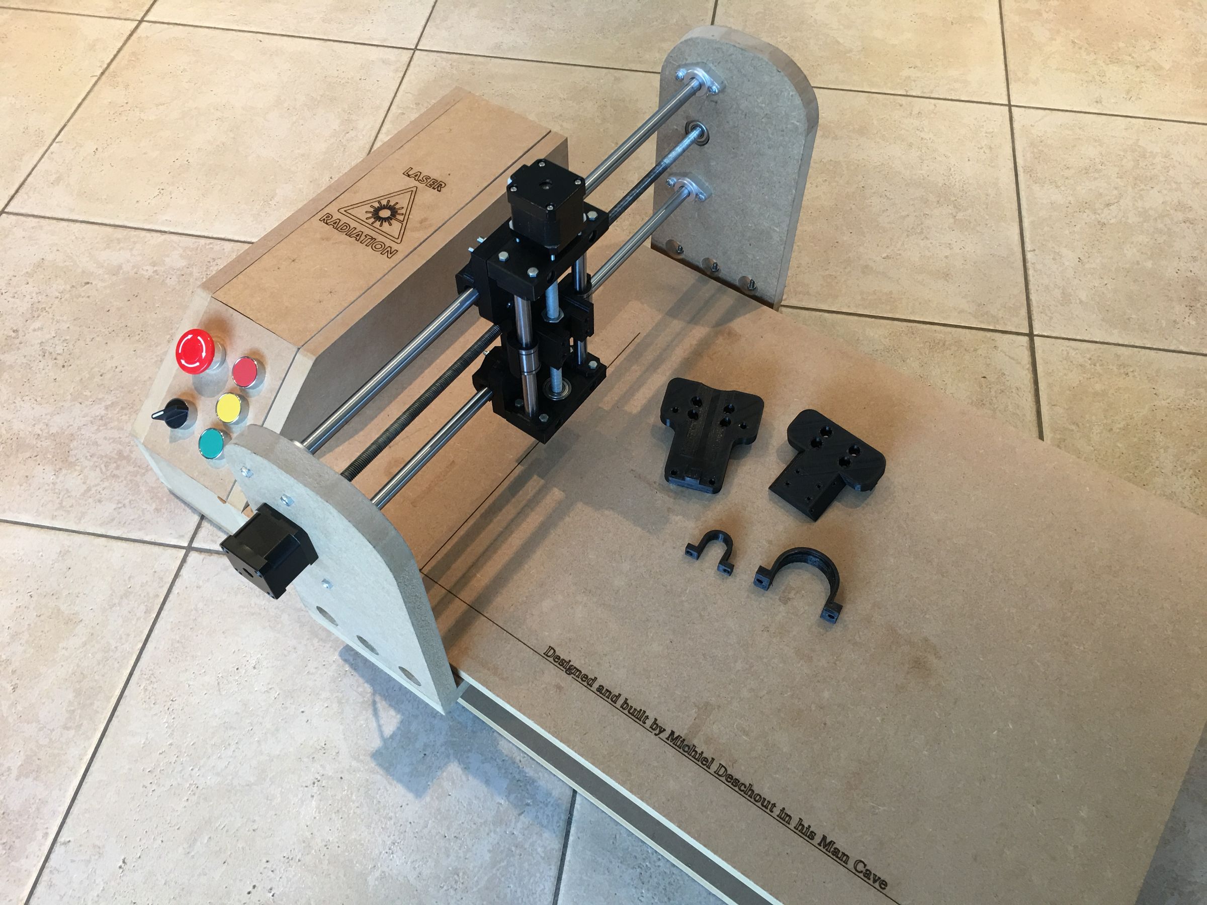 Make a Z-axis for Your Laser Engraver! : 4 Steps (with Pictures ...