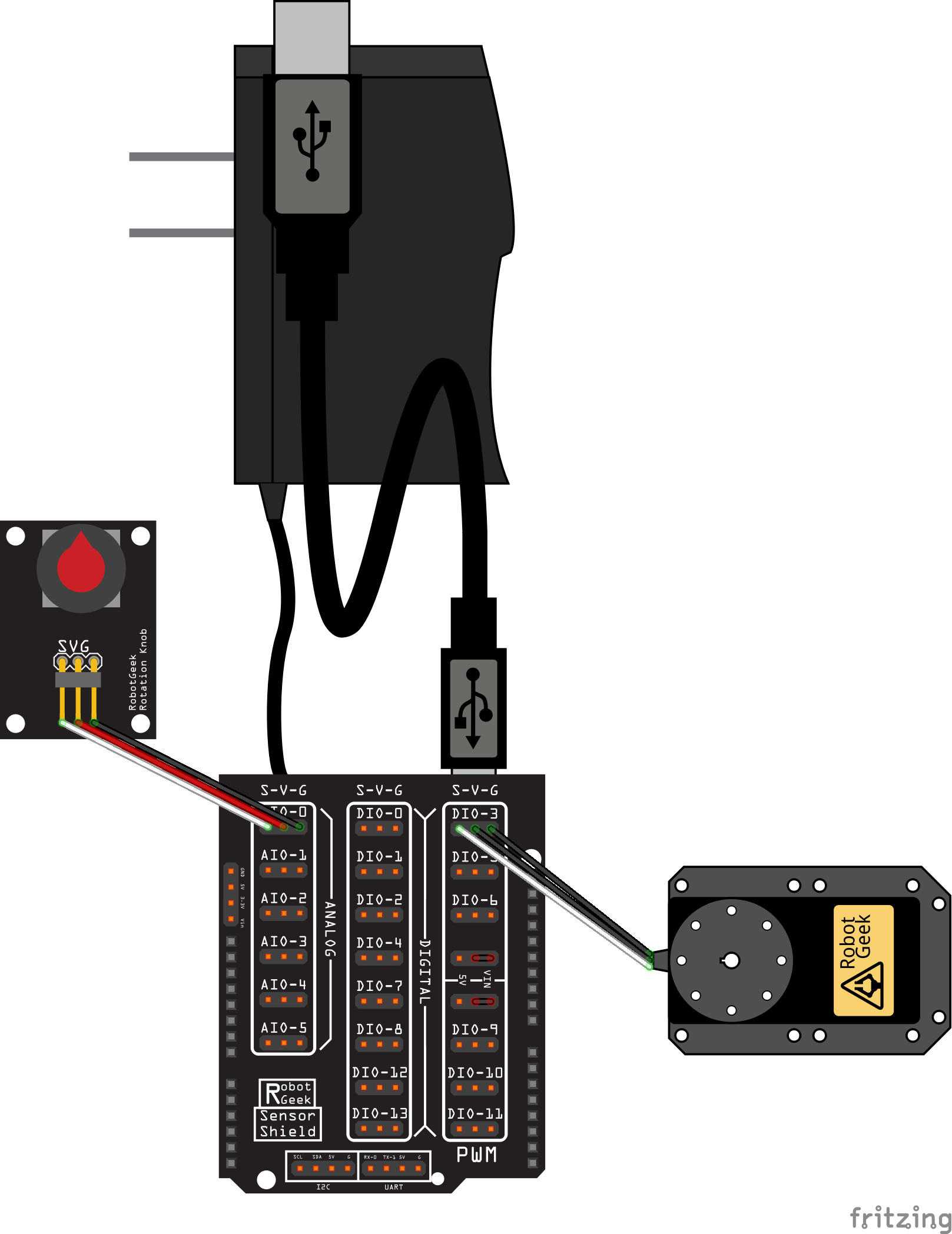 3D Printed Automatic Small Fish Feeder (Single Servo and Arduino) : 4 ...