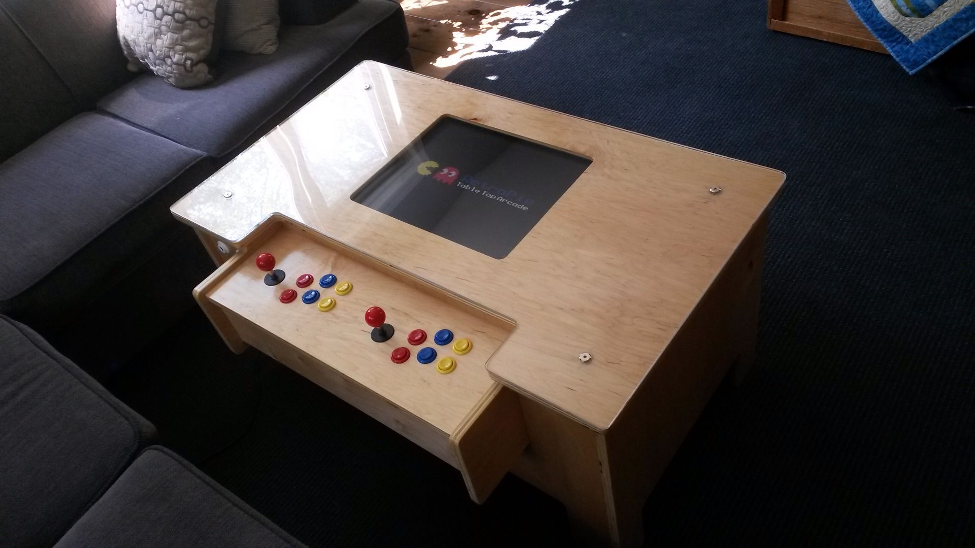 A DIY Arcade Table Powered by Raspberry Pi : 14 Steps (with Pictures ...