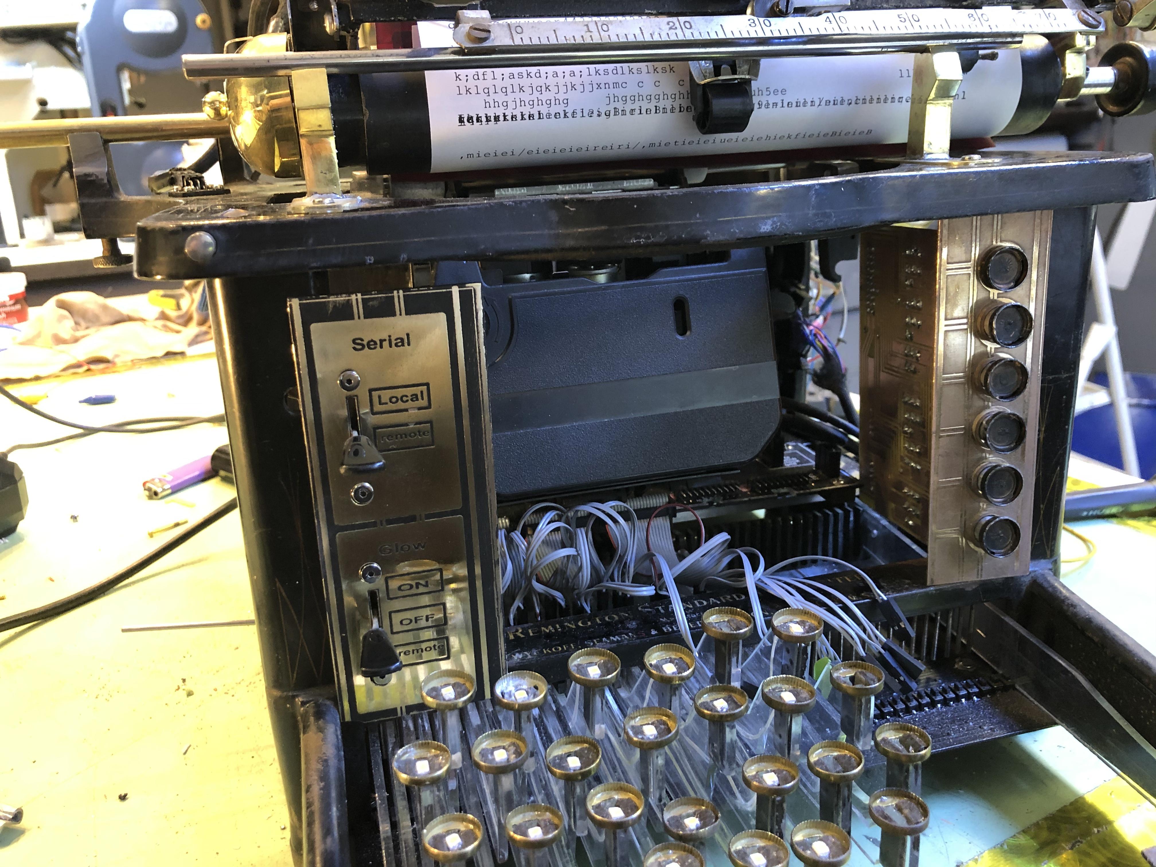 From Antique Typewriter to a Functional Teletype, Called NVictria : 12 Steps (with Pictures ...
