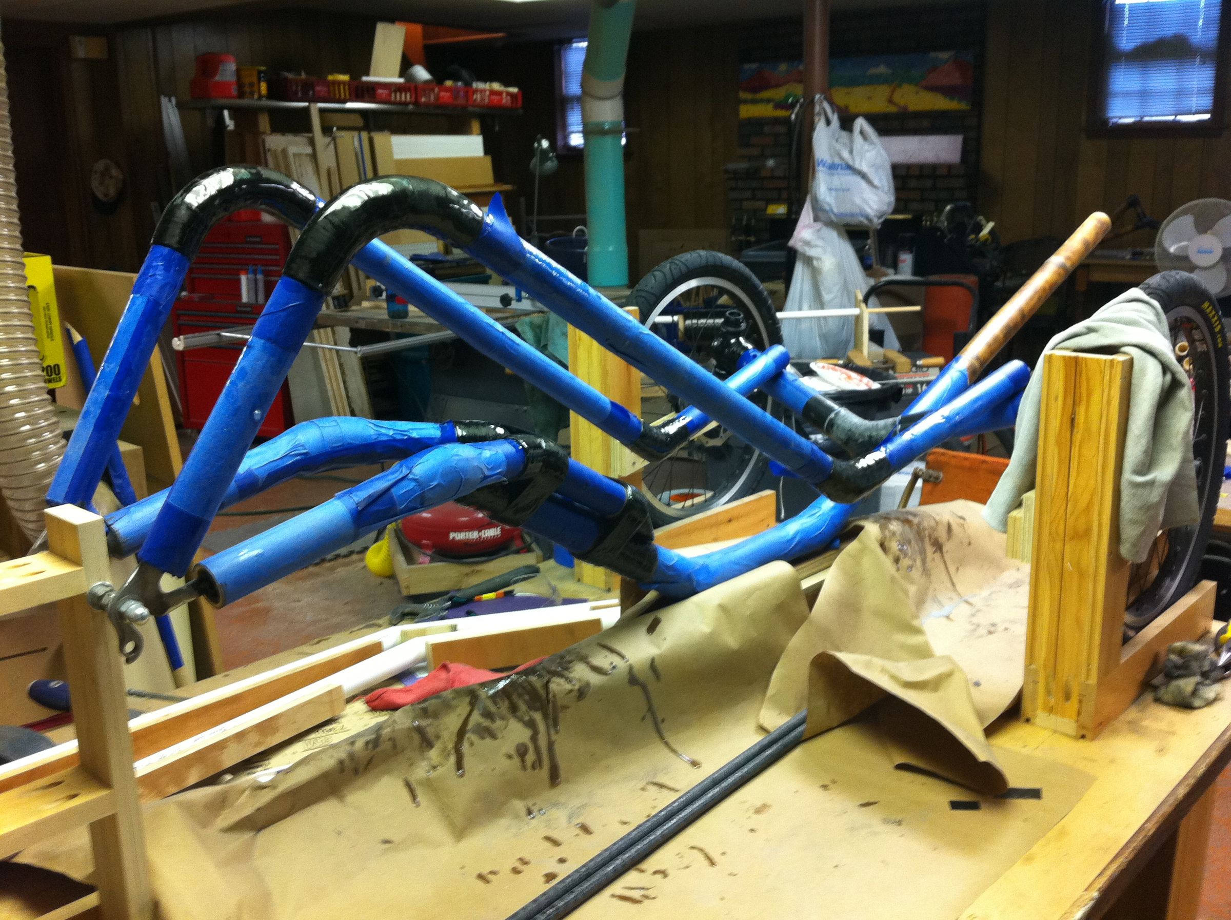 Building a Recumbent Bamboo Trike Frame : 23 Steps (with Pictures ...