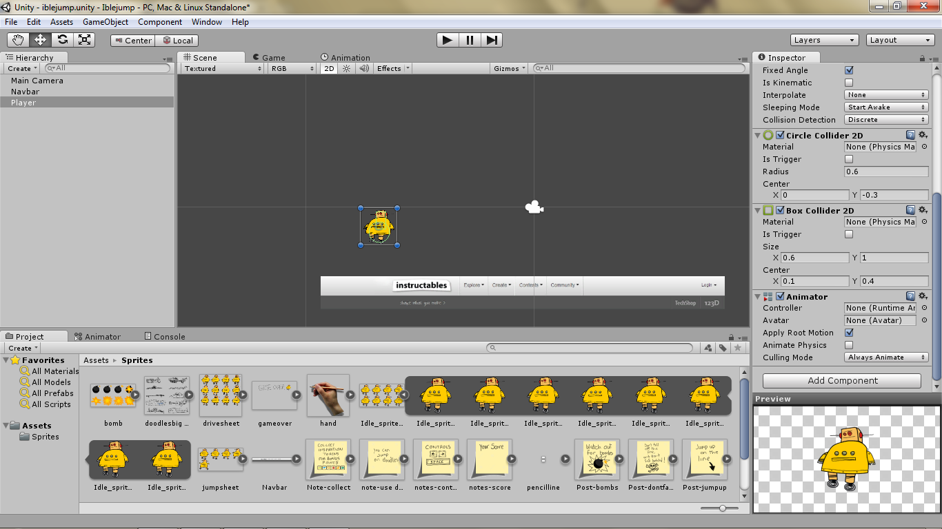 Make a 2D Video Game With Unity : 19 Steps (with Pictures) - Instructables