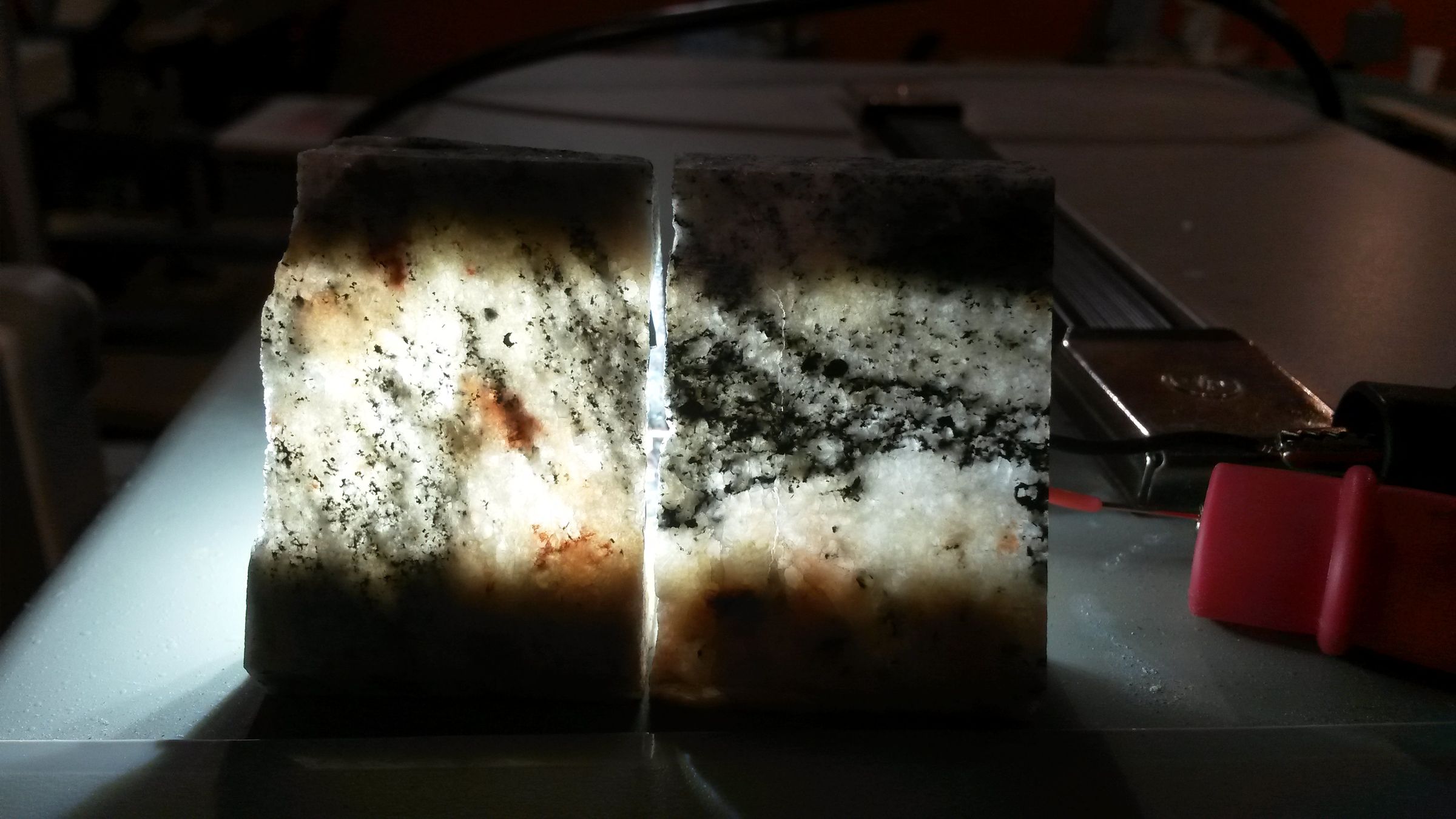 Transparently-thin Granite LED Lamp : 5 Steps (with Pictures ...