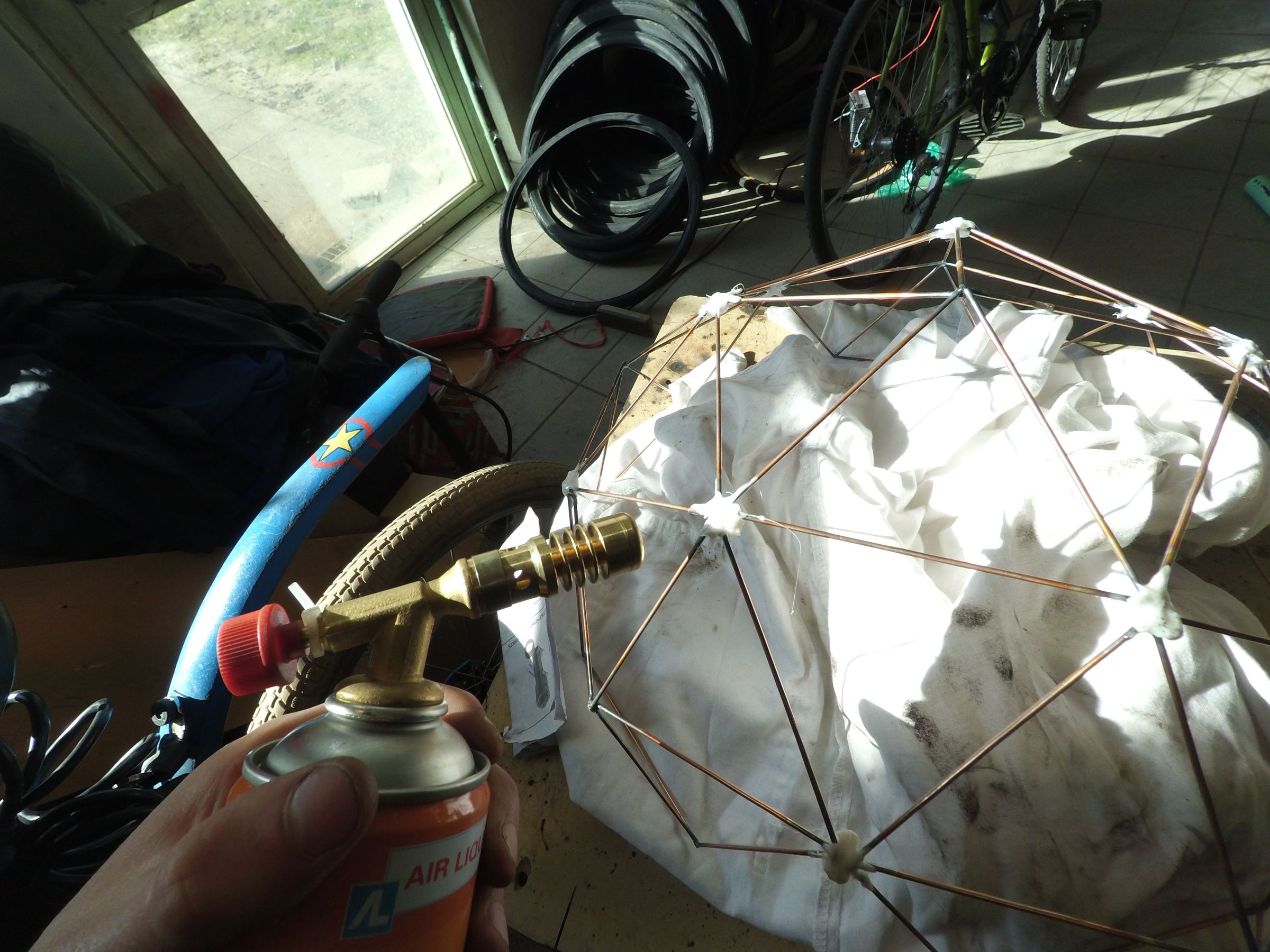 Making a Fully Welded Geodesic Sphere : 5 Steps (with Pictures ...