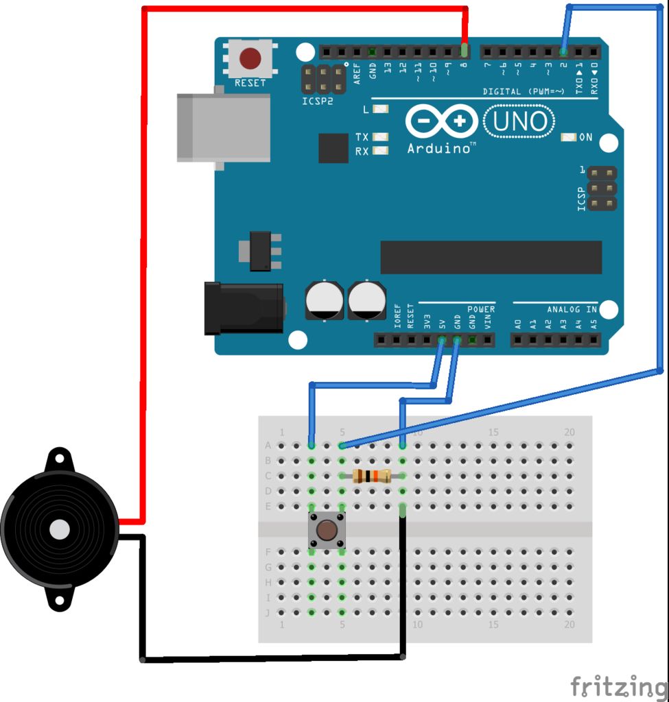 Arduino Doorbell: 4 Steps