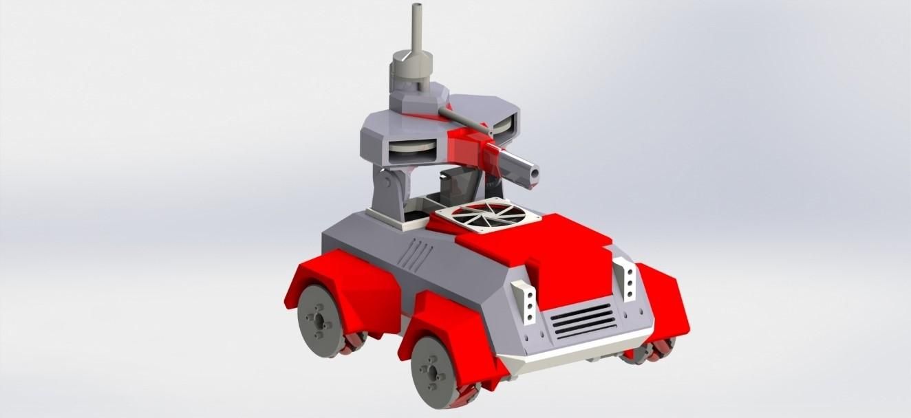 Autonomous Robotic Defense System : 38 Steps (with Pictures ...