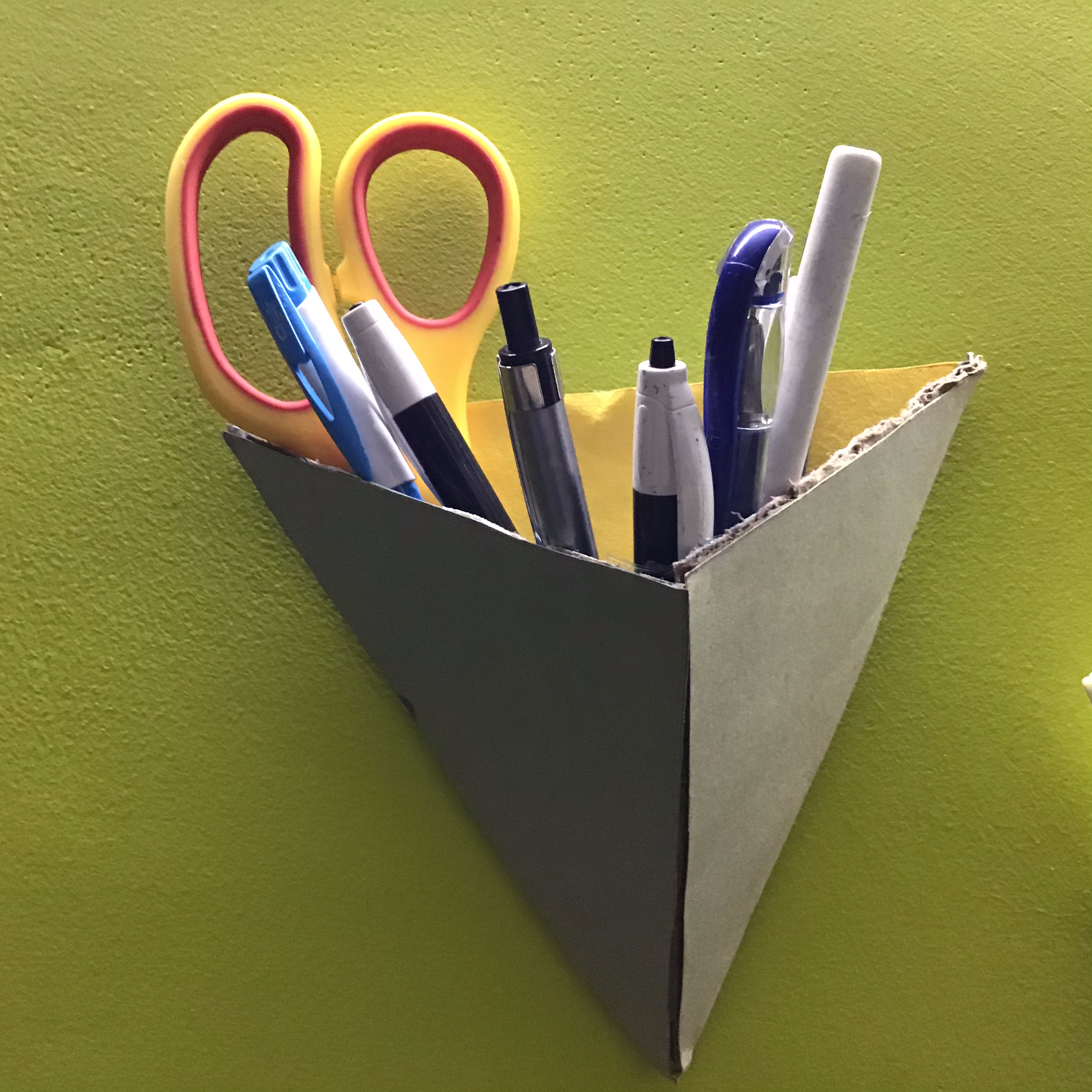 Pyramid Structured Wall Pockets : 6 Steps (with Pictures) - Instructables