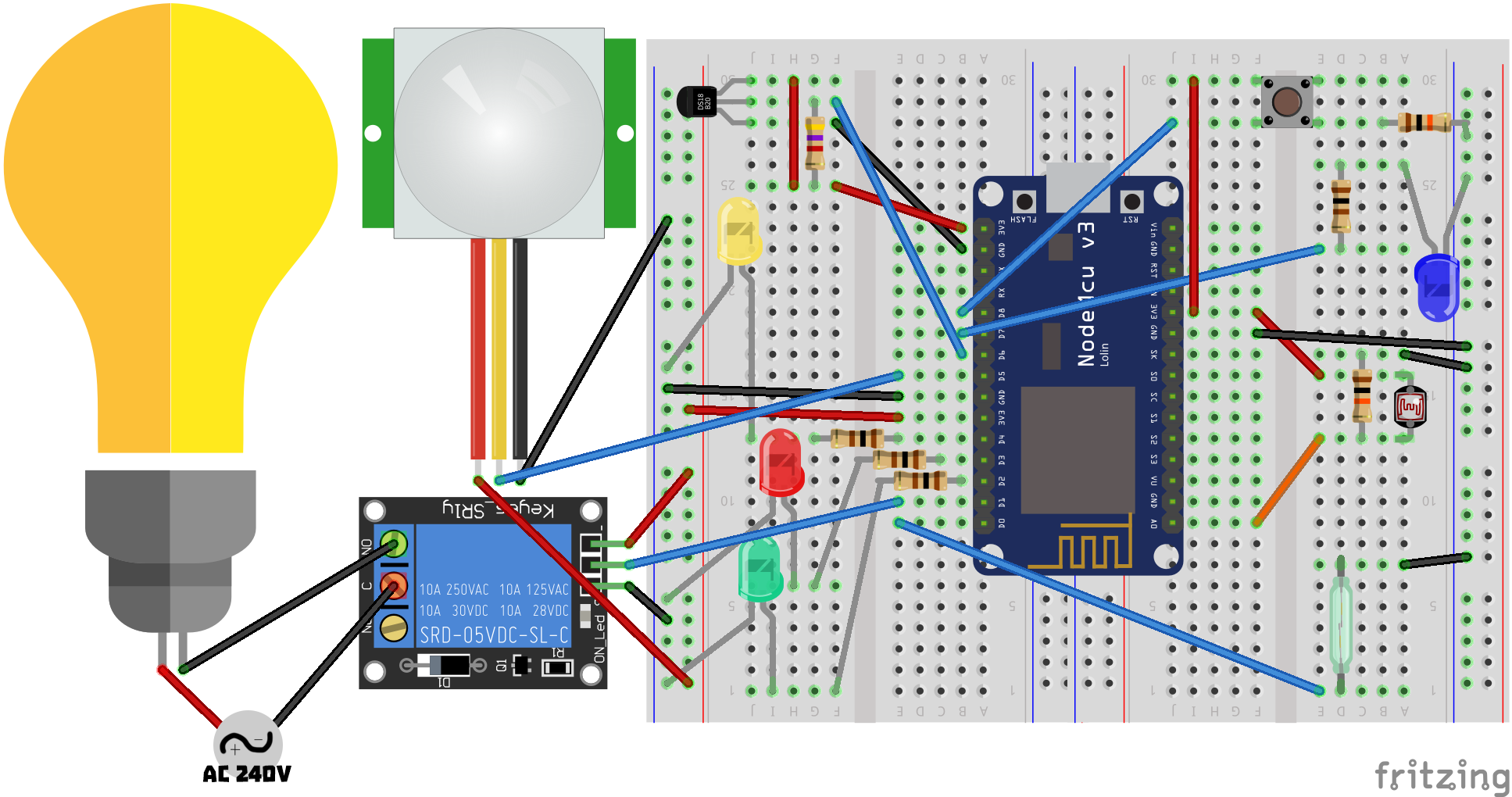 Home Automation With NodeMCU, HomeAssistant & MQTT : 6 Steps - Instructables