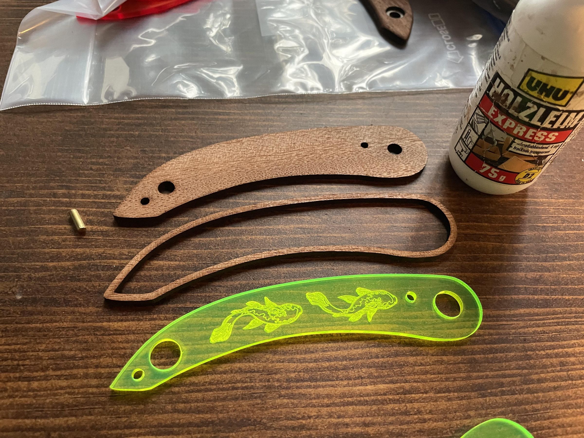 Pocket Knife Handle (using Laser Cutter) and the Svörd Peasant Knife ...