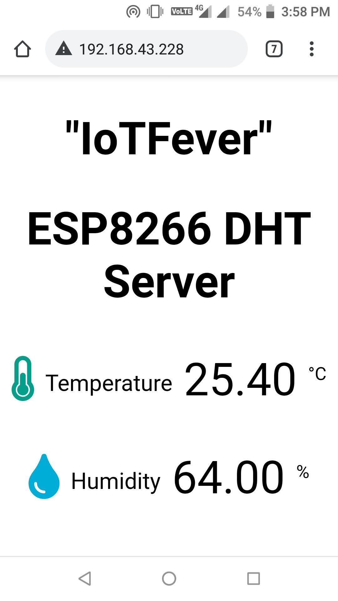 ESP8266 Webserver DHT11 Sensor and OLED Display : 7 Steps - Instructables