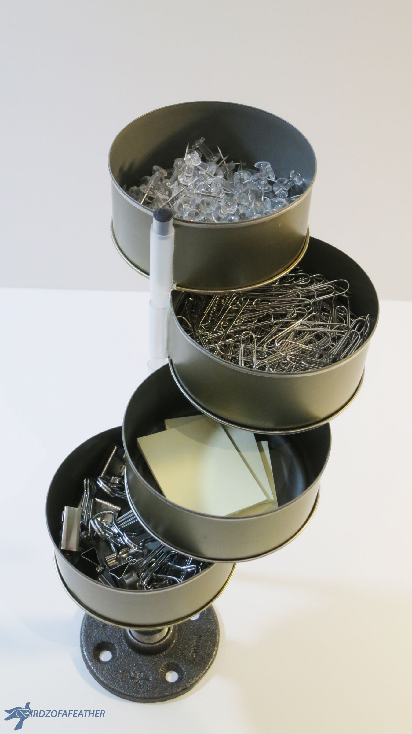 Tuna Can Swing Out Storage Tower : 17 Steps (with Pictures) - Instructables