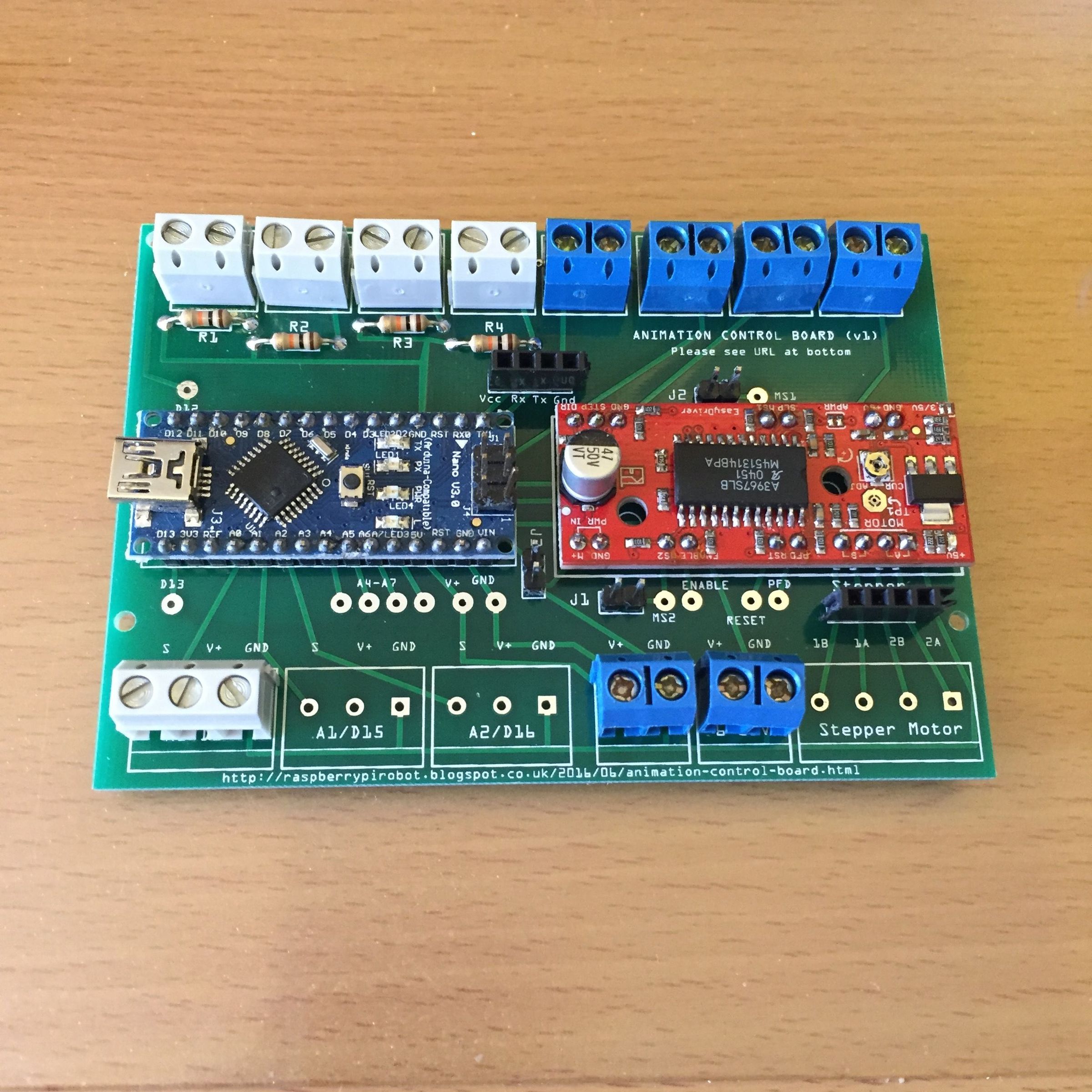 Arduino/Easy Driver Animation Control Board : 15 Steps (with Pictures ...