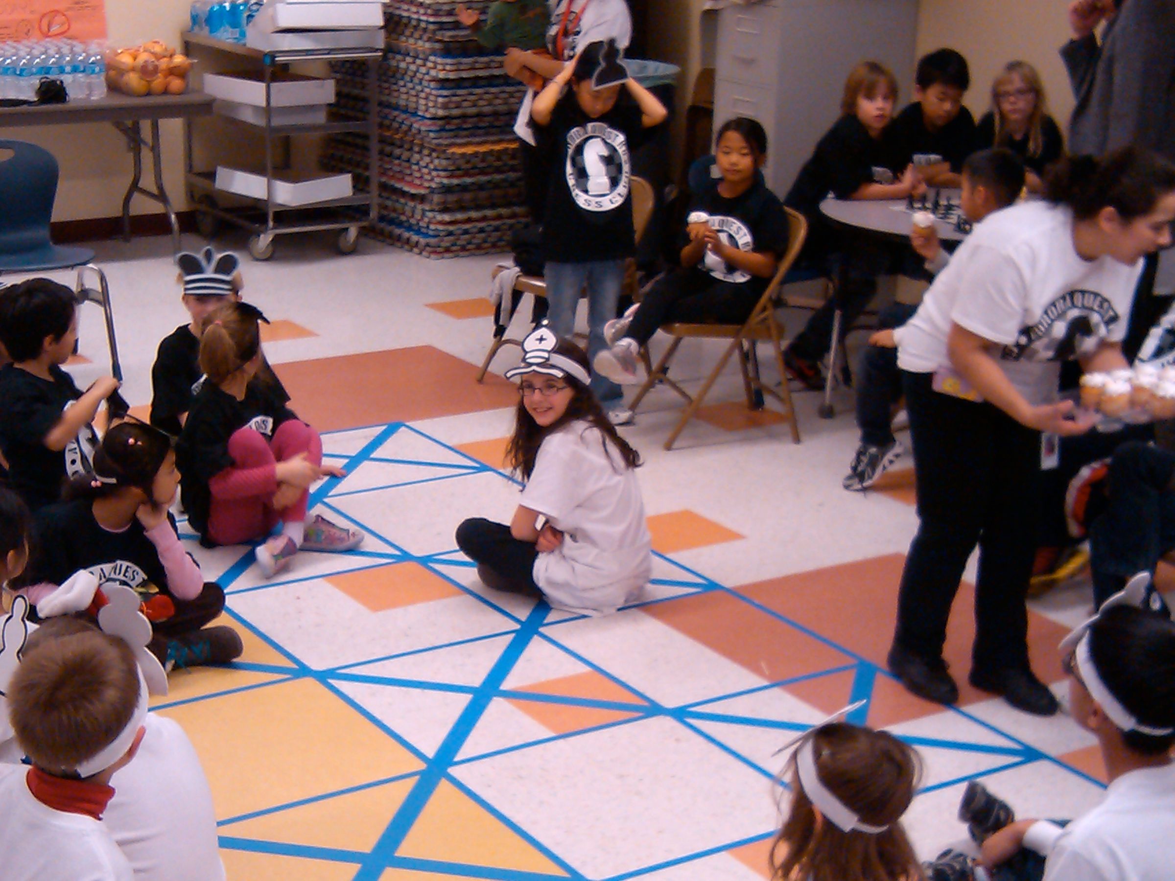 Inexpensive Human Chess Set for After-School Club : 5 Steps (with ...