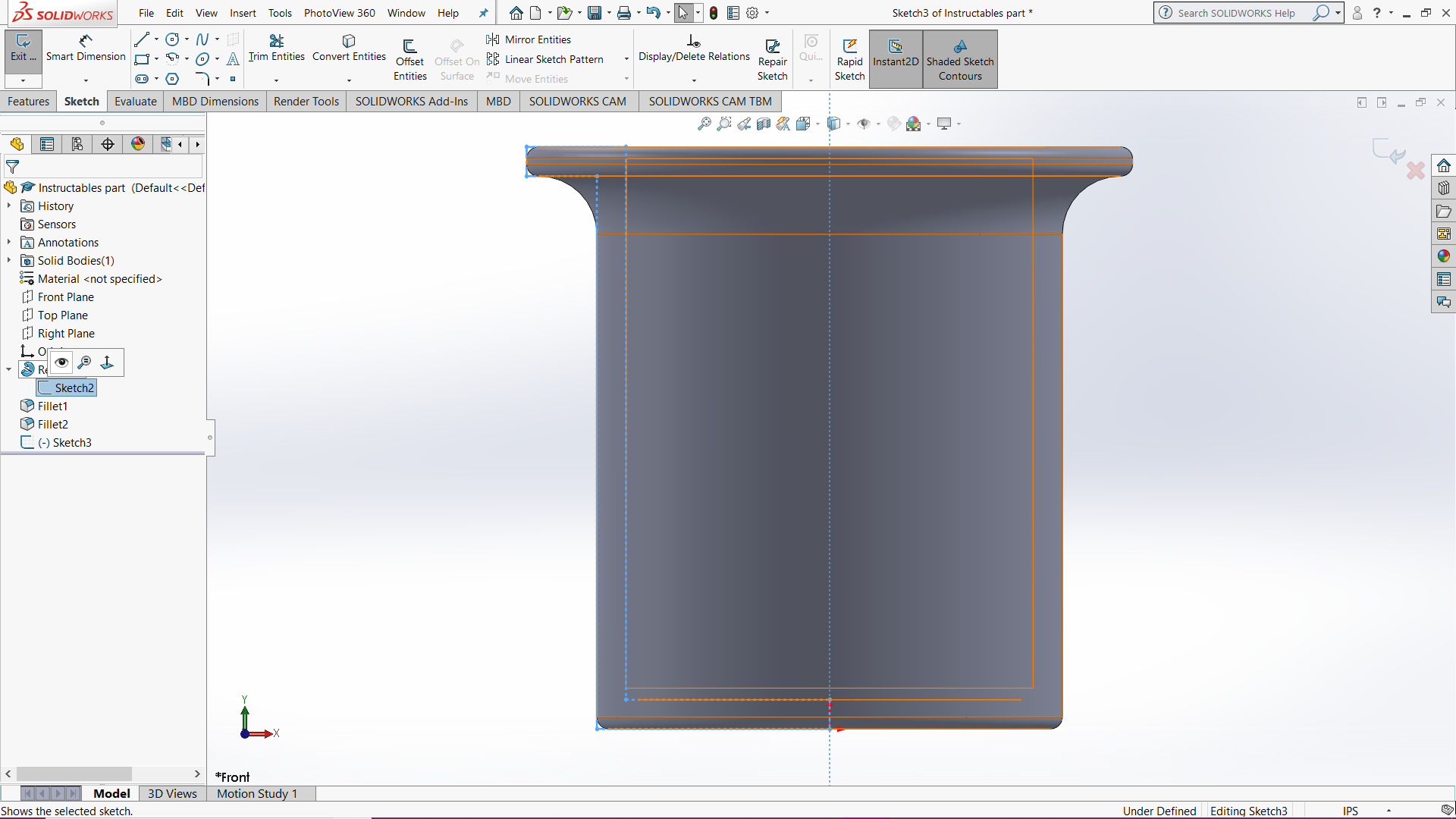 Differentiating Between the Sweep and Loft Commands on Solidworks 2020 : 3 Steps - Instructables