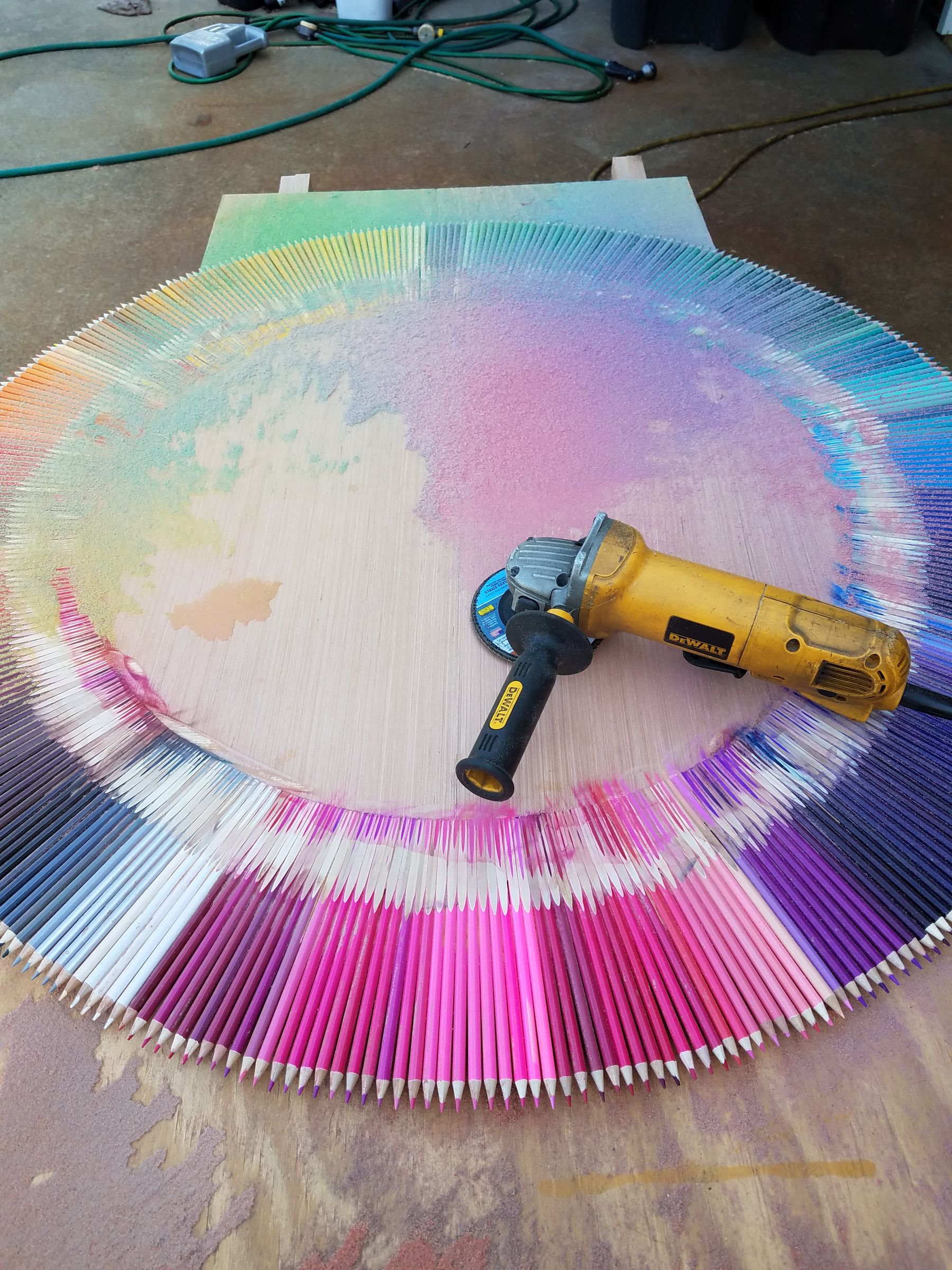 Rainbow Colored Pencil Mirror : 13 Steps (with Pictures) - Instructables